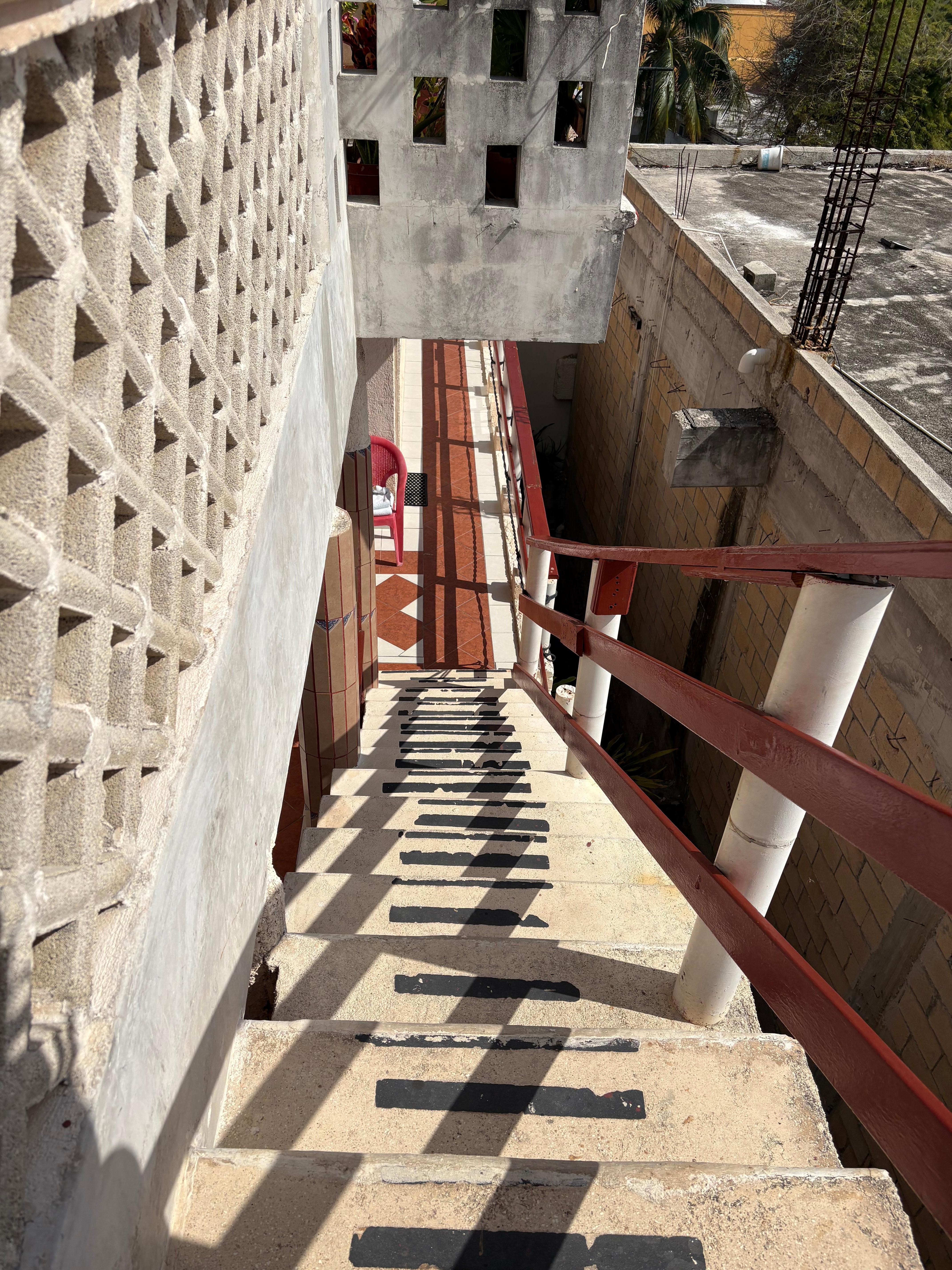 Stairs are awful. So frightening walking up & down