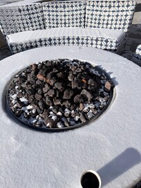 Loved having the fire pit option just too bad there were homeless around me to be concerned with