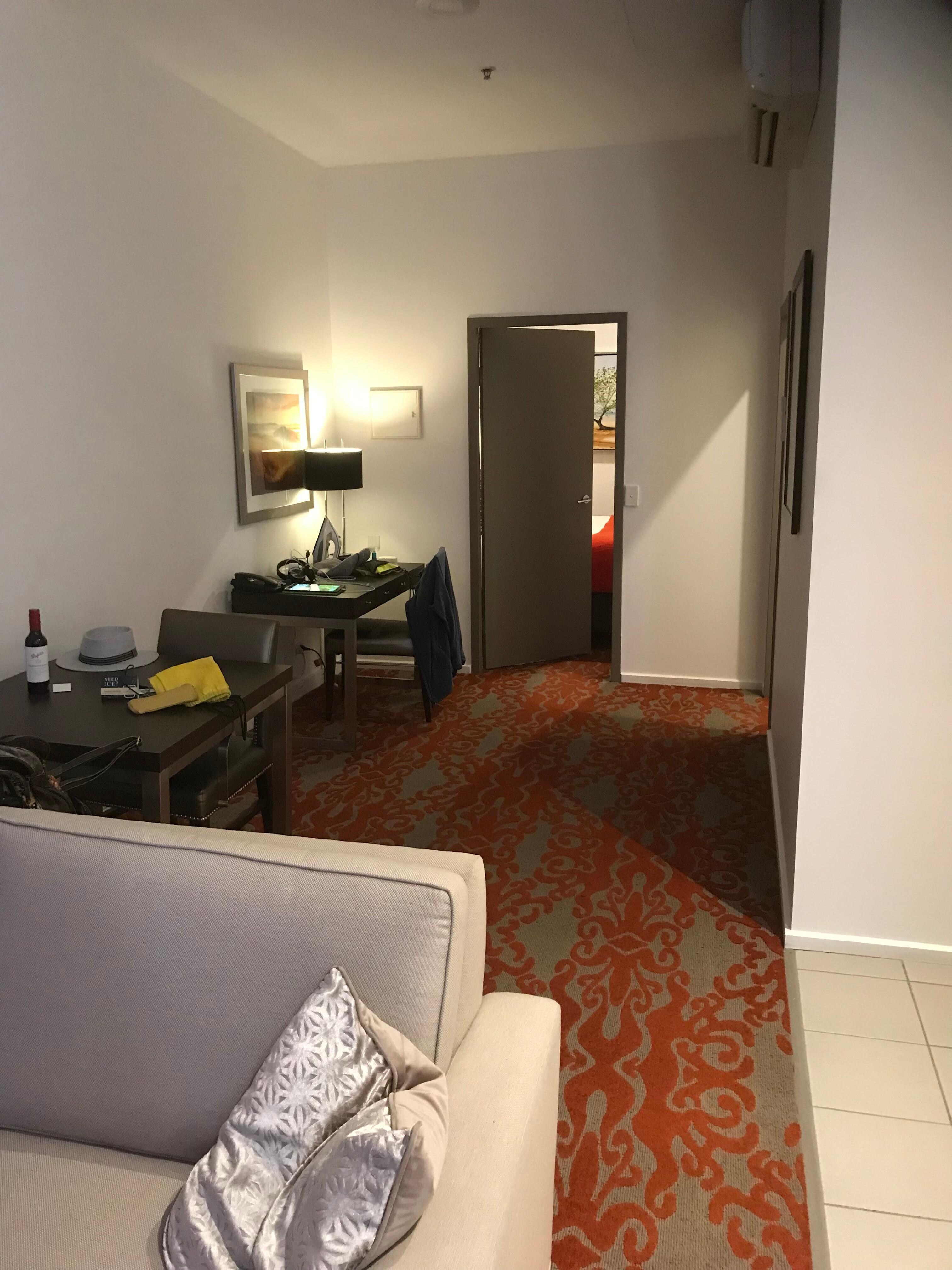 View towards bedroom