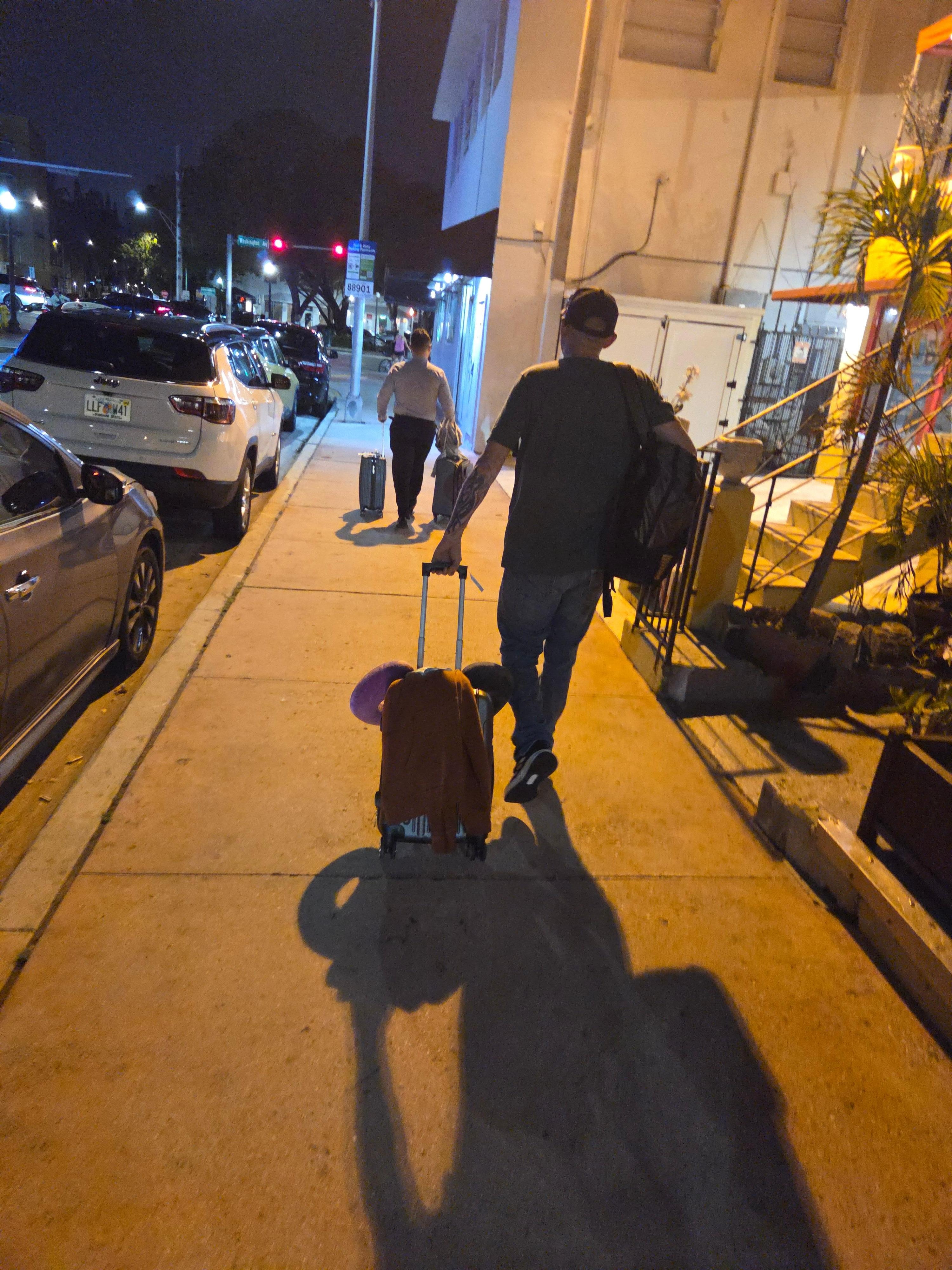 This is were they made us walk three blocks with luggage to another place with broken TV and like said took our whole day up we had planned 