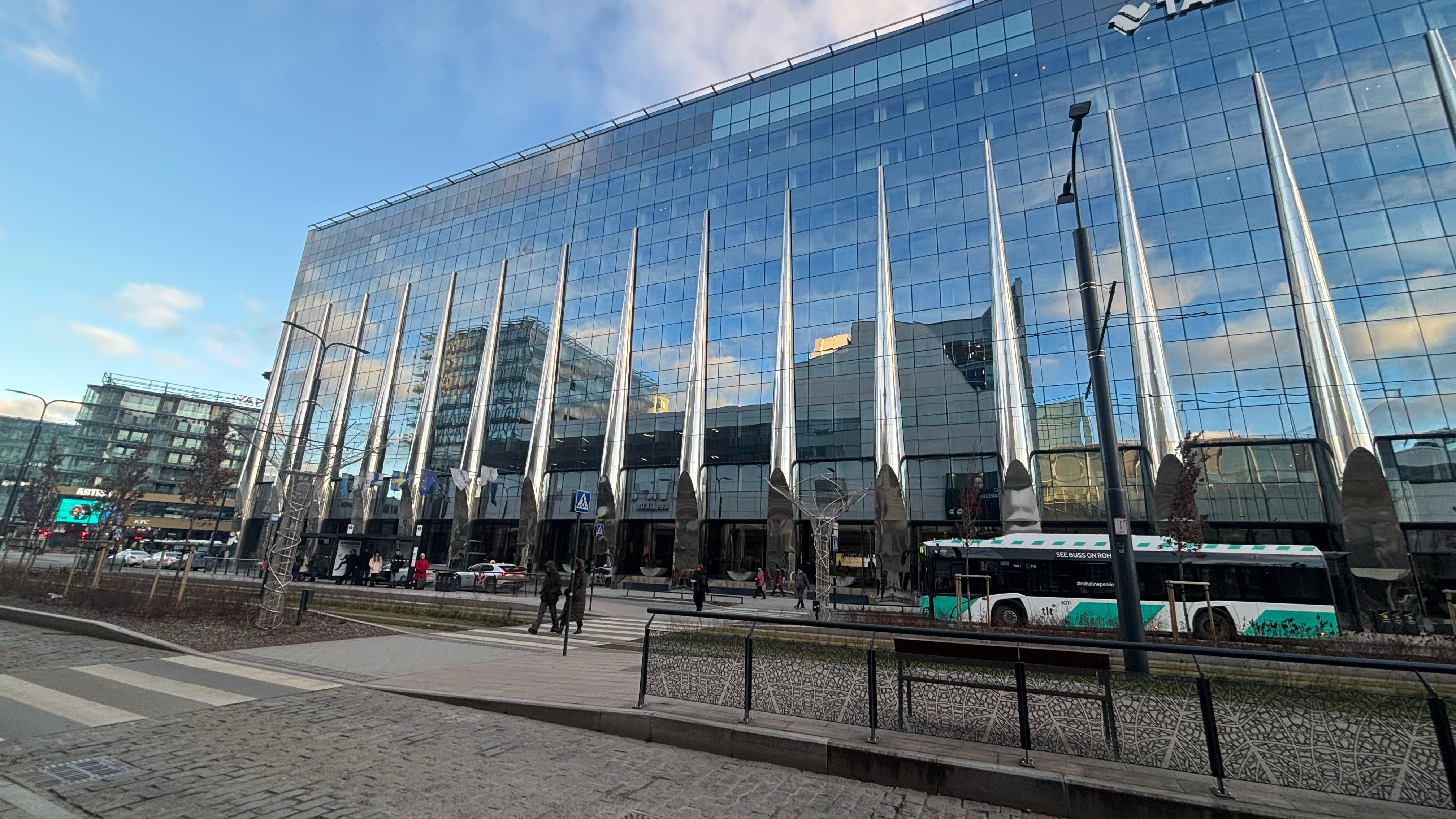  View over the front side