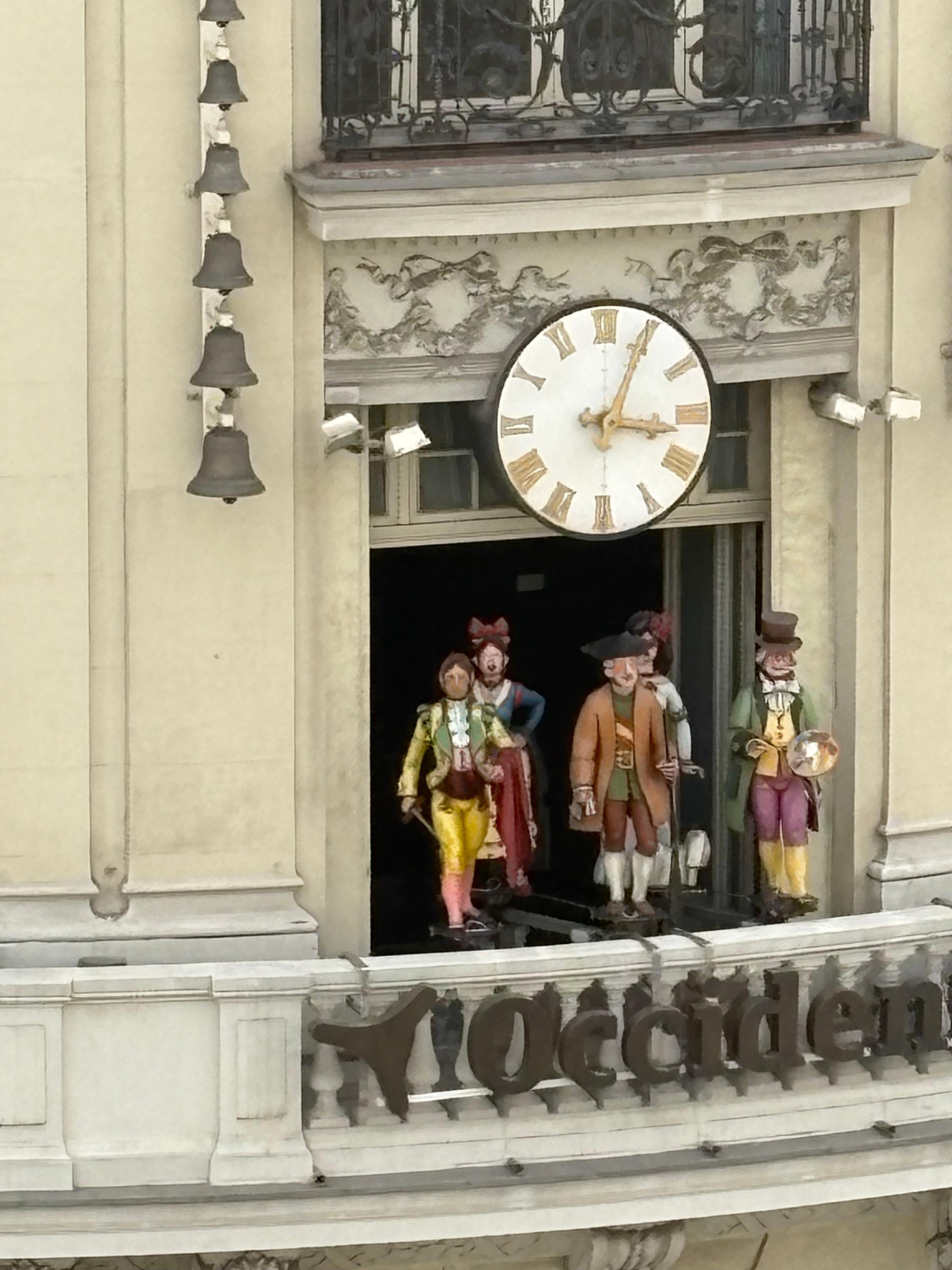 Surprised by the hourly view