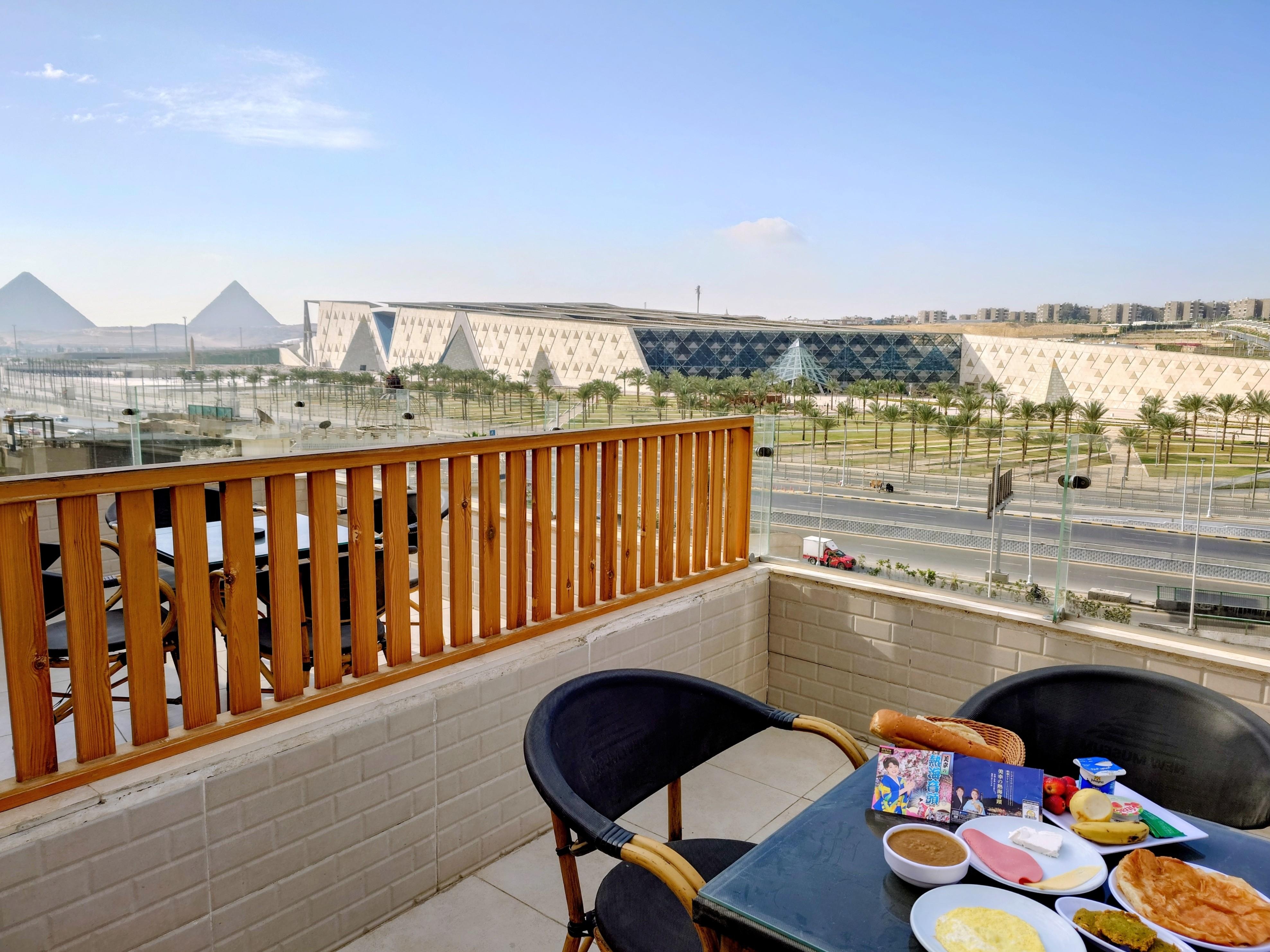 朝食を自室のパティオに
運んで頂きました✌️🤗