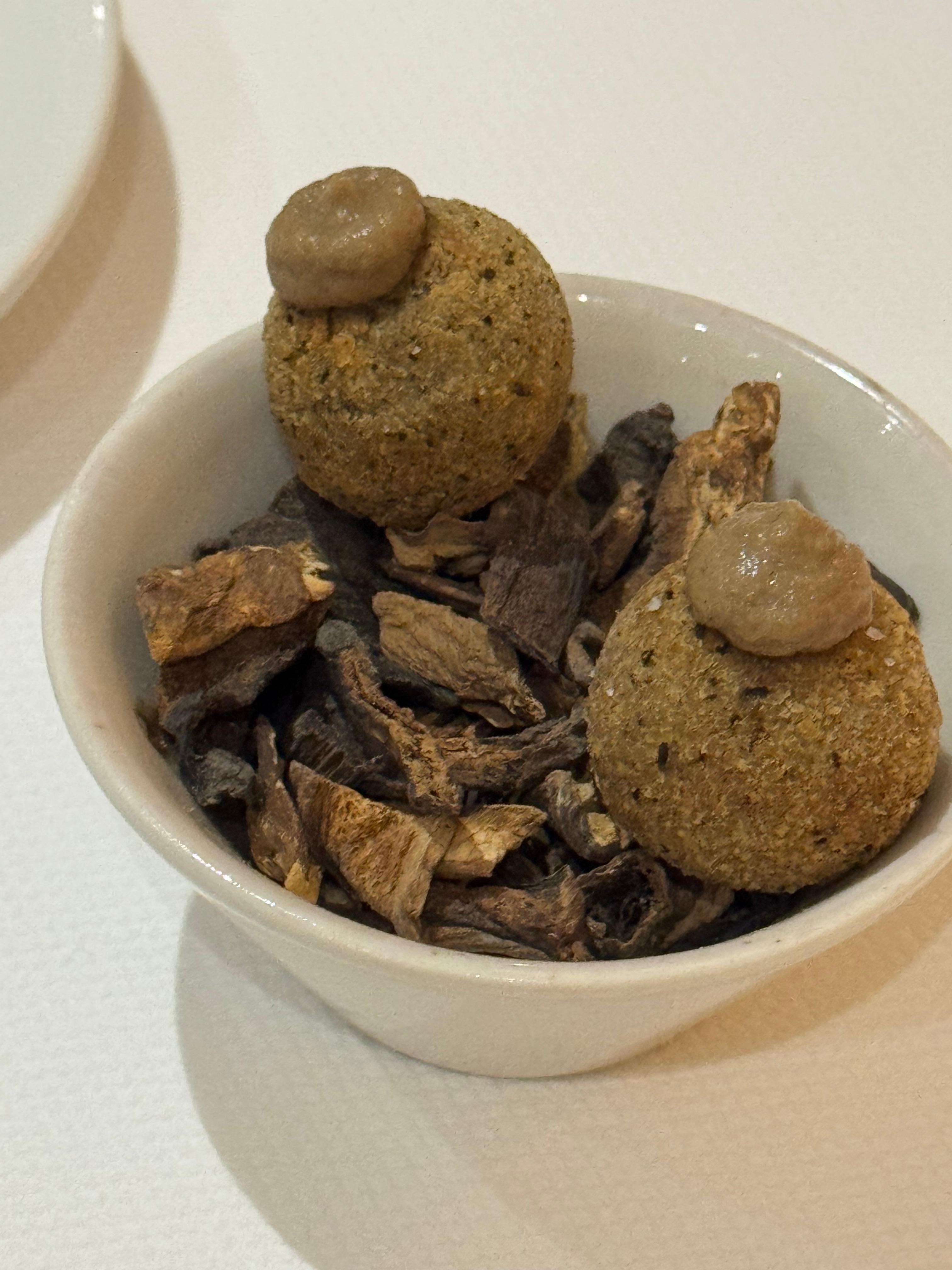 amuse bouche at the Restaurant La Table de Mainaz