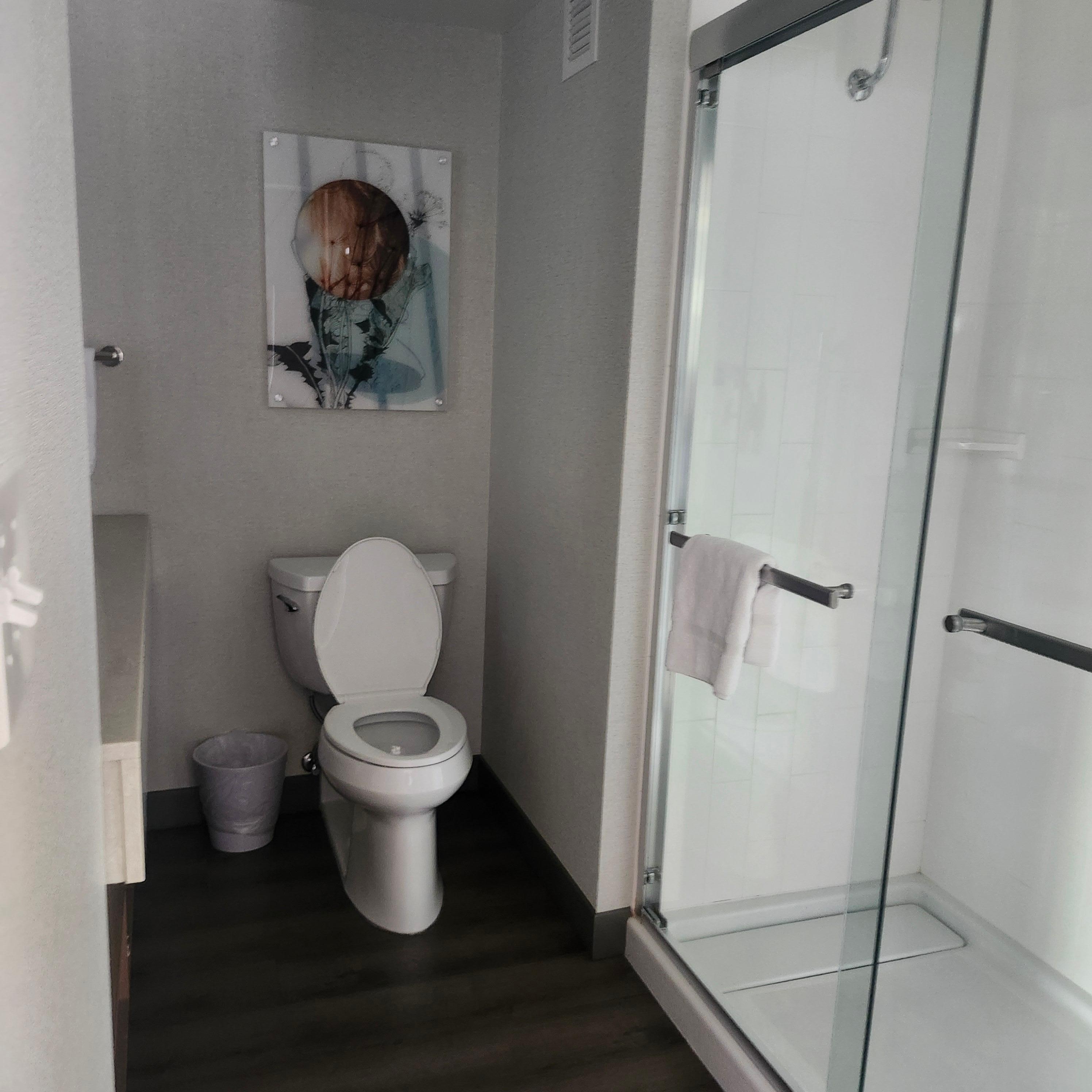Nice bathroom & Shower Area