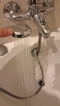 Bathing tap leakage