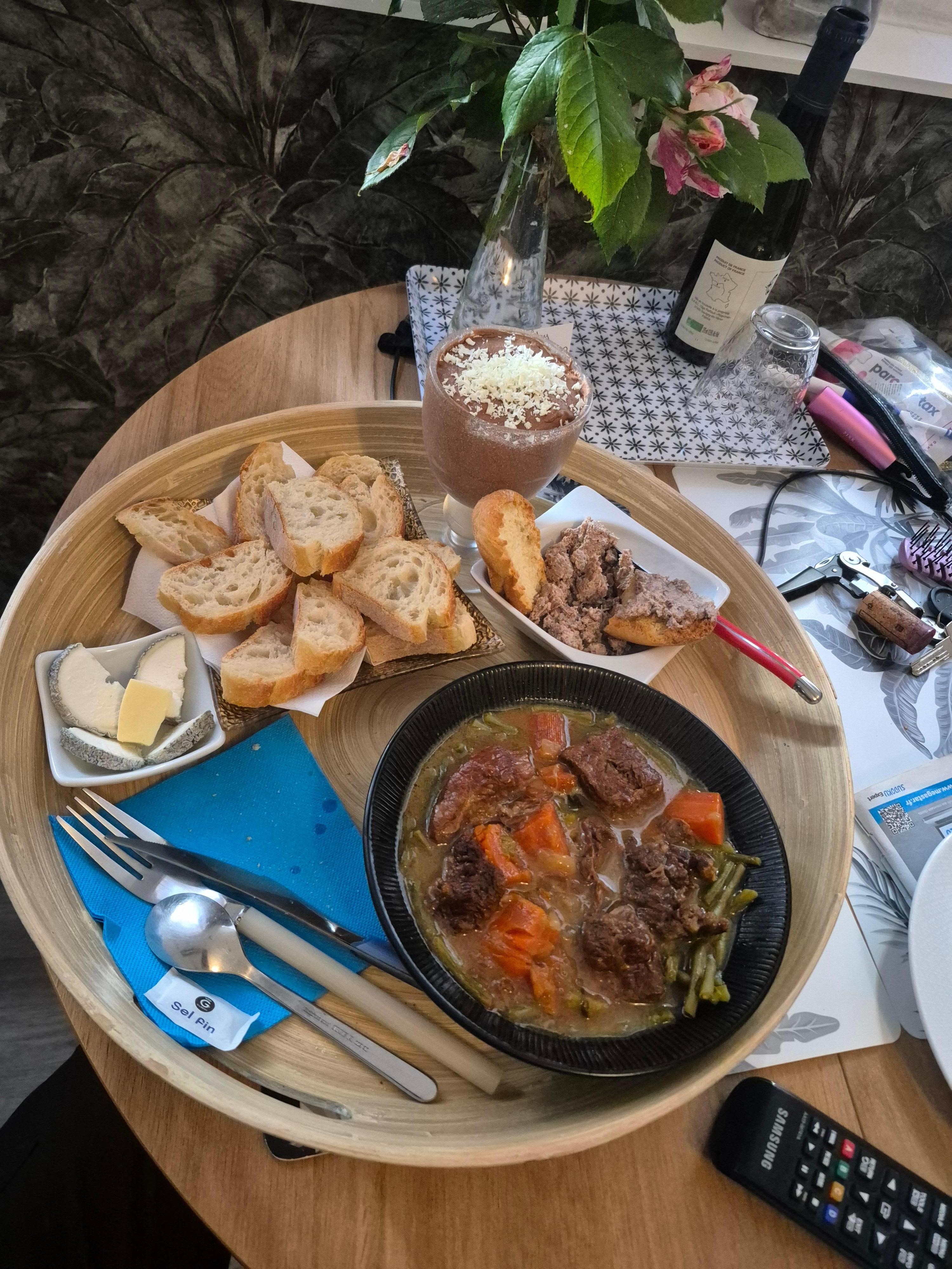 Je me suis régalée met ce délicieux repas aux ingrédients faits maison.