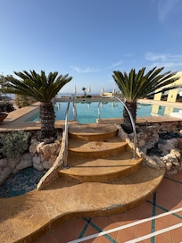 Rooftop pool