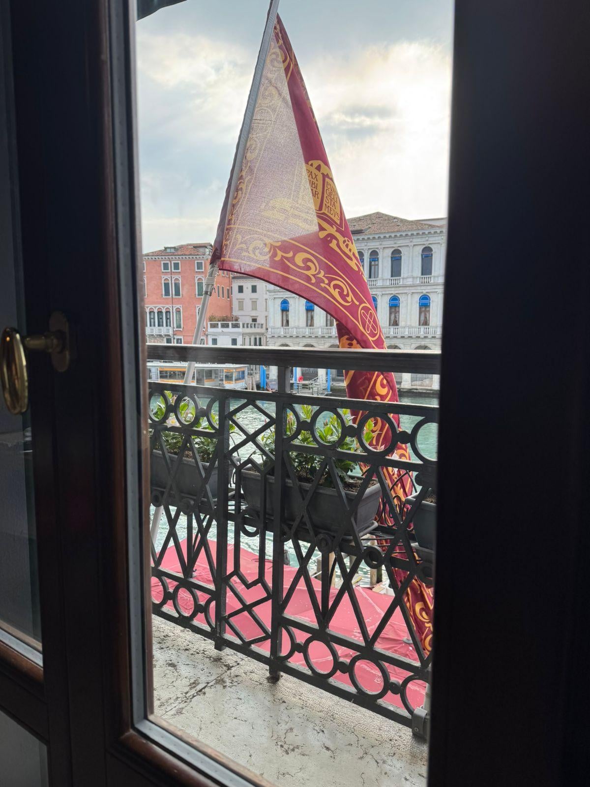 Vista do café da manhã