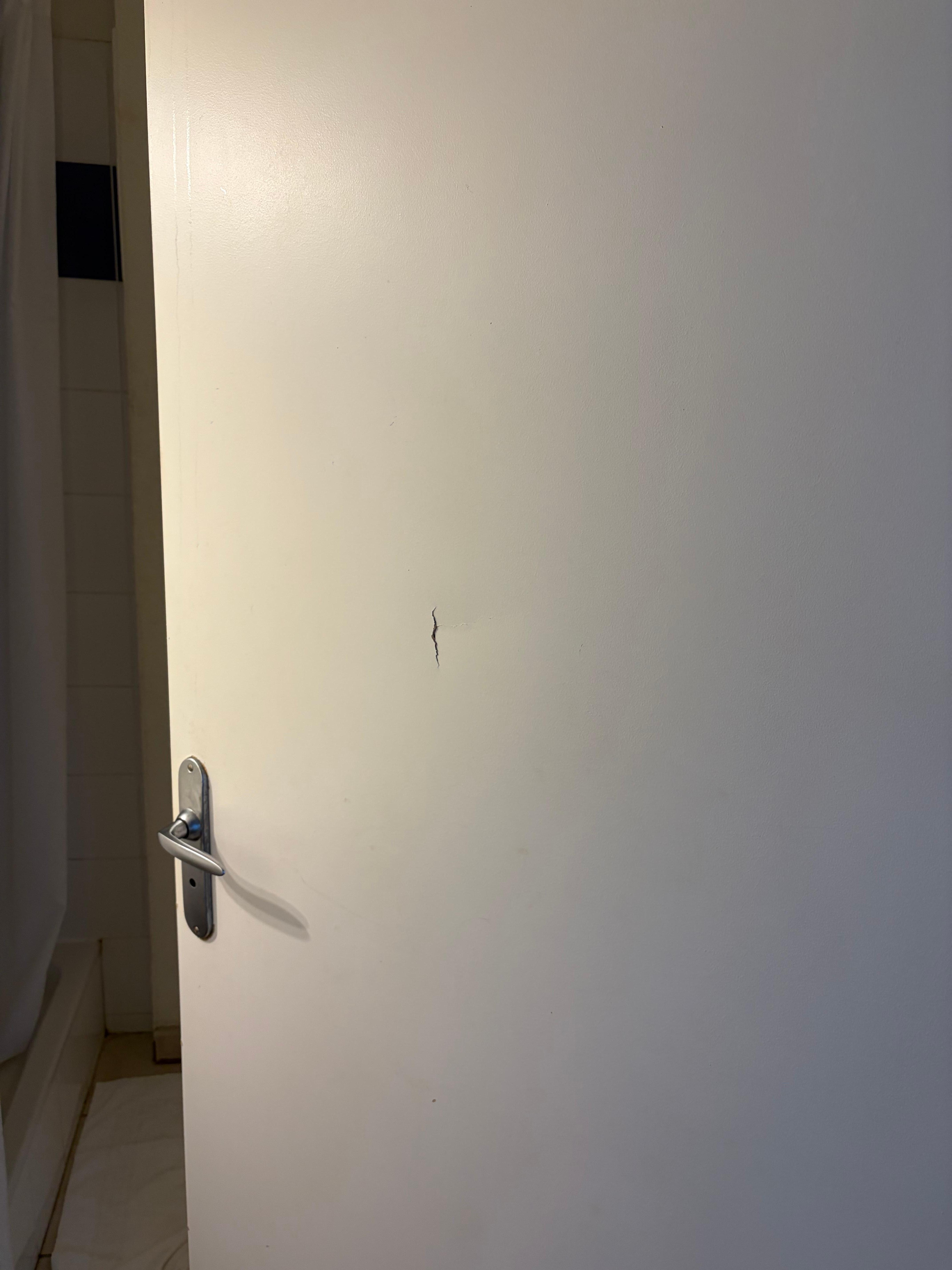 Porte cabinet de toilette