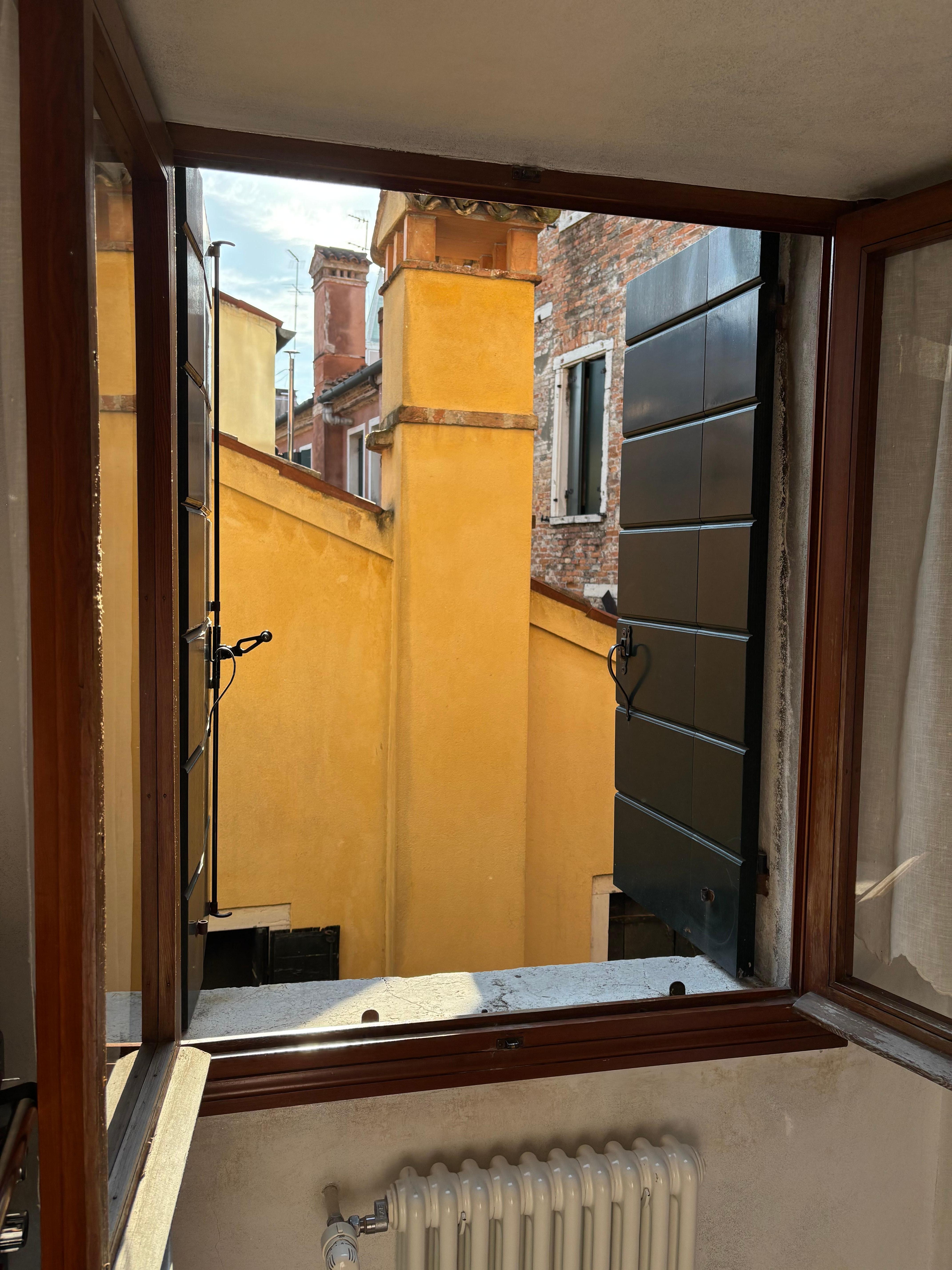 Kitchen window view