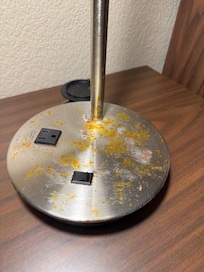 Rust or something on the lamps!