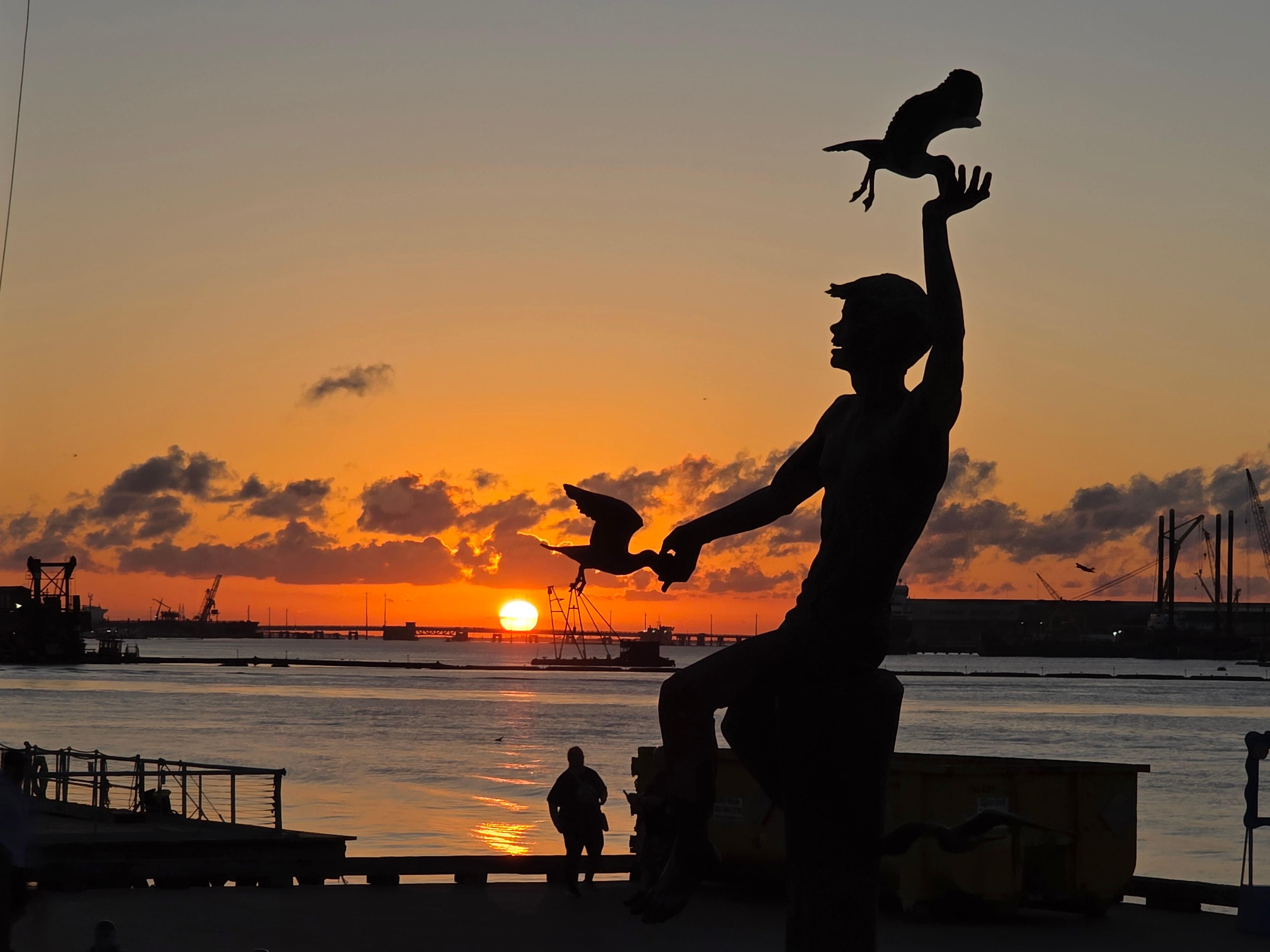 Sunset at Harbor House