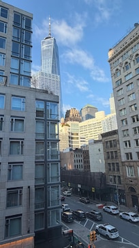 Vue de notre chambre