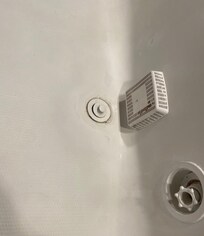 Chipped and poorly done “refinishing” in jacuzzi tub