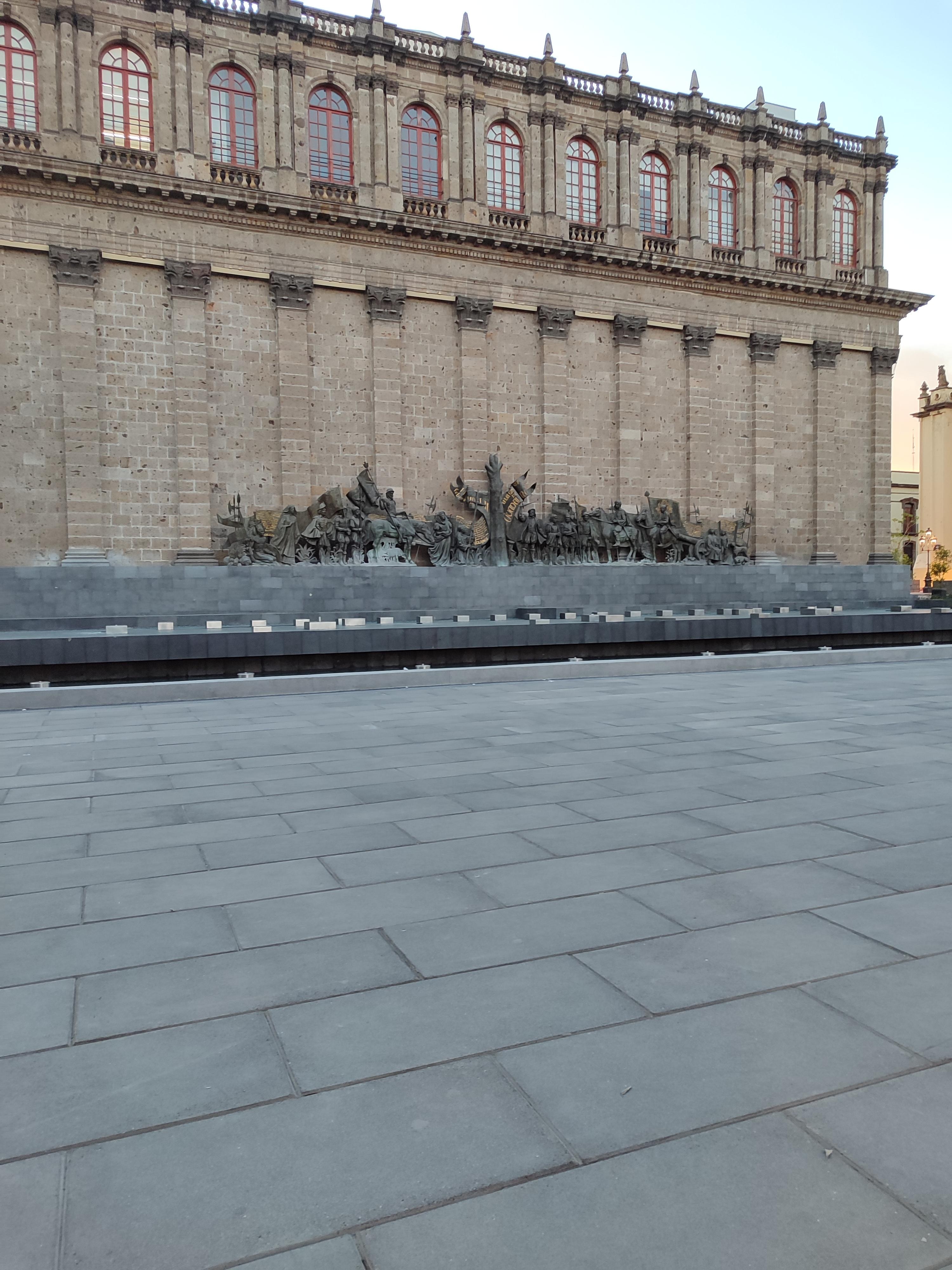 Remodelado centro histórico 