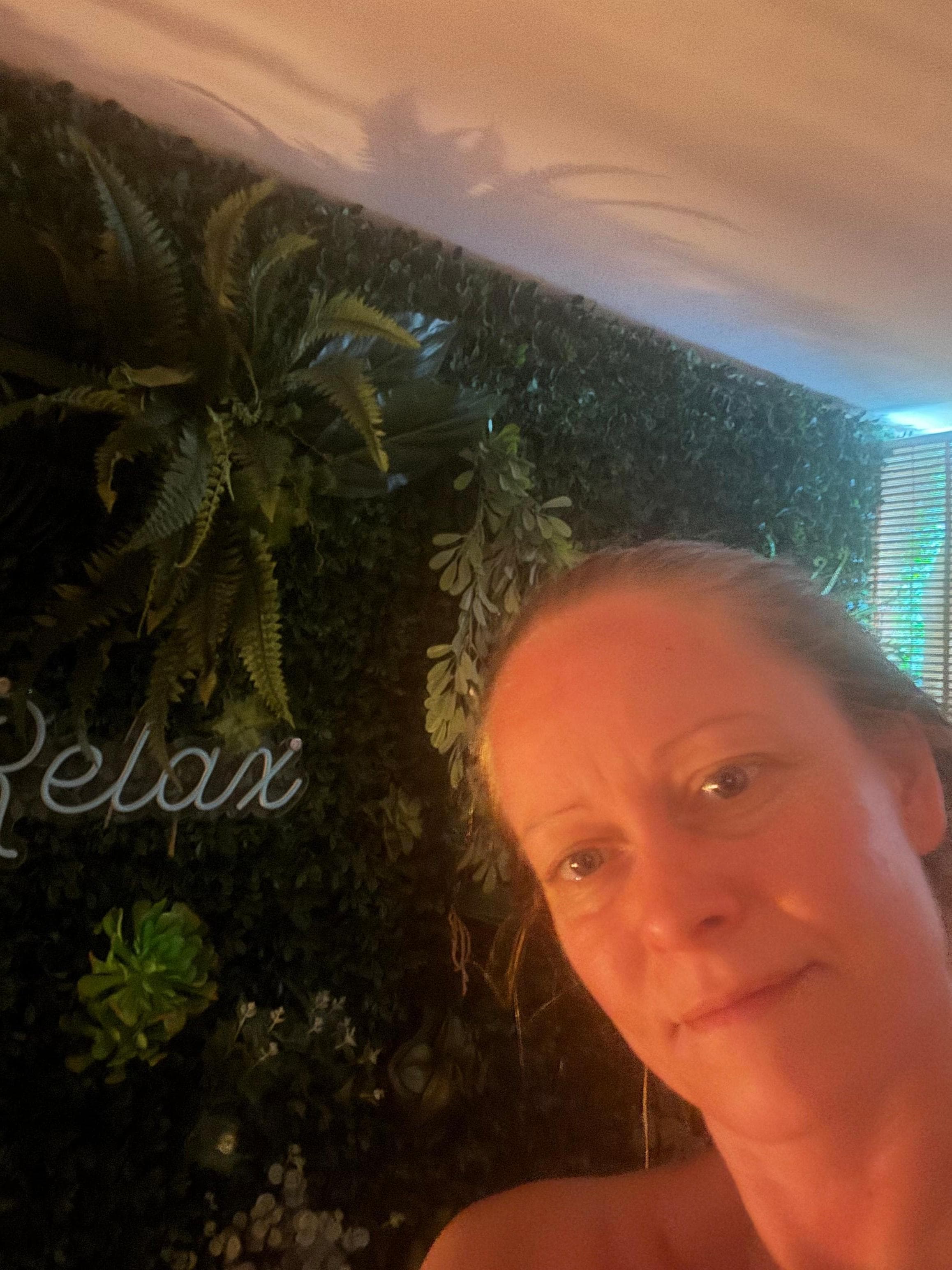 Flink massør, som snakket engelsk