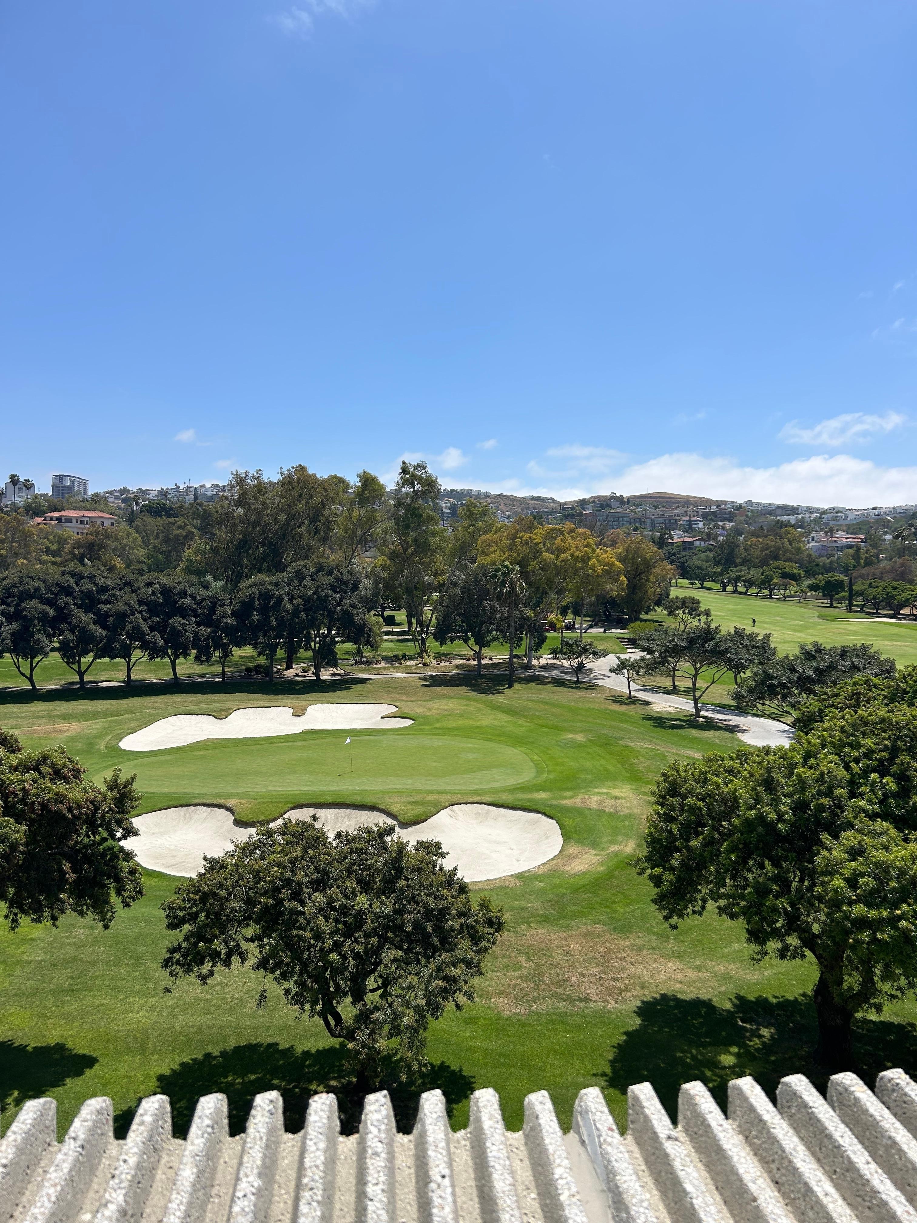 The golf course