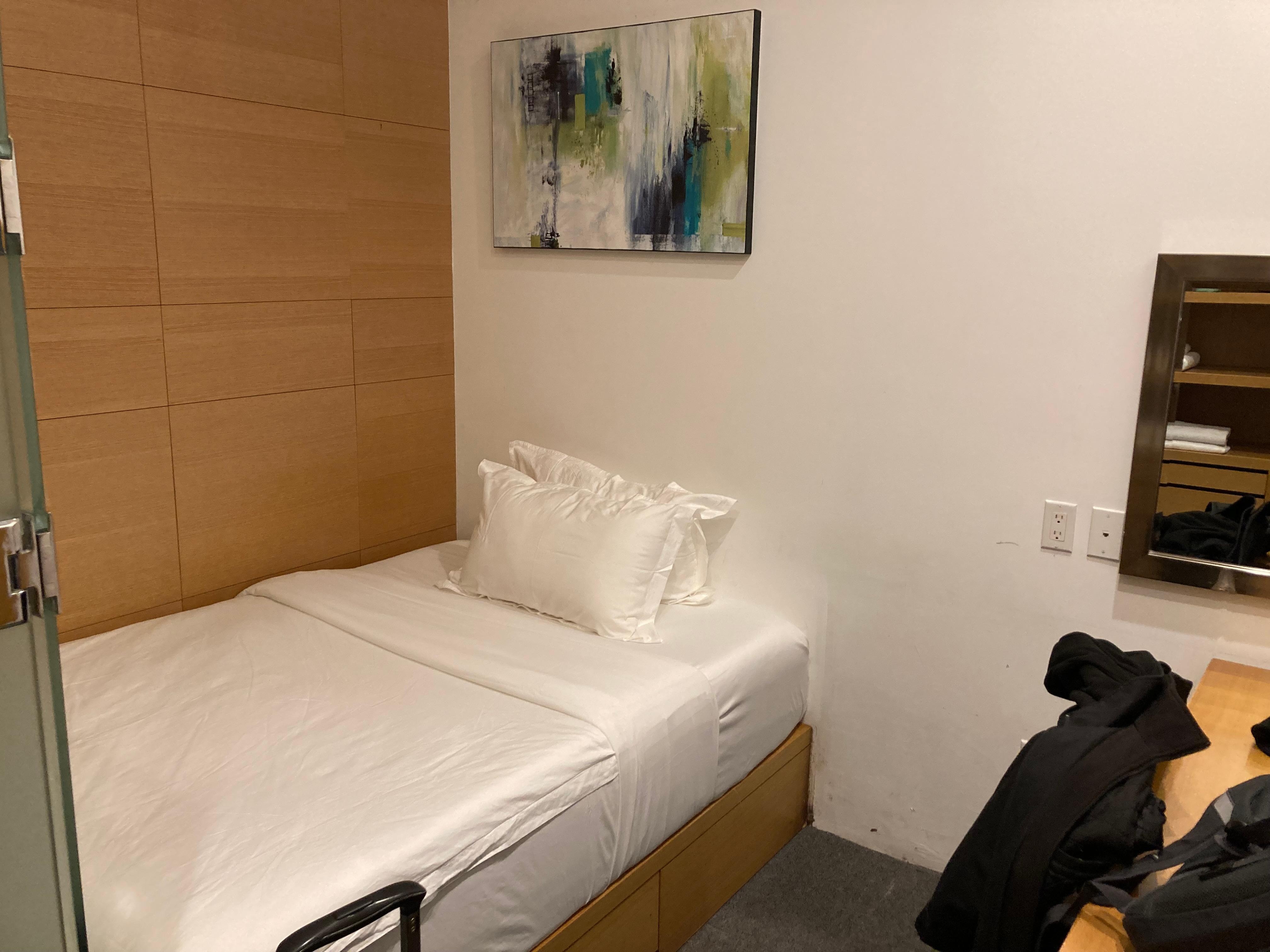 This was the entire room size