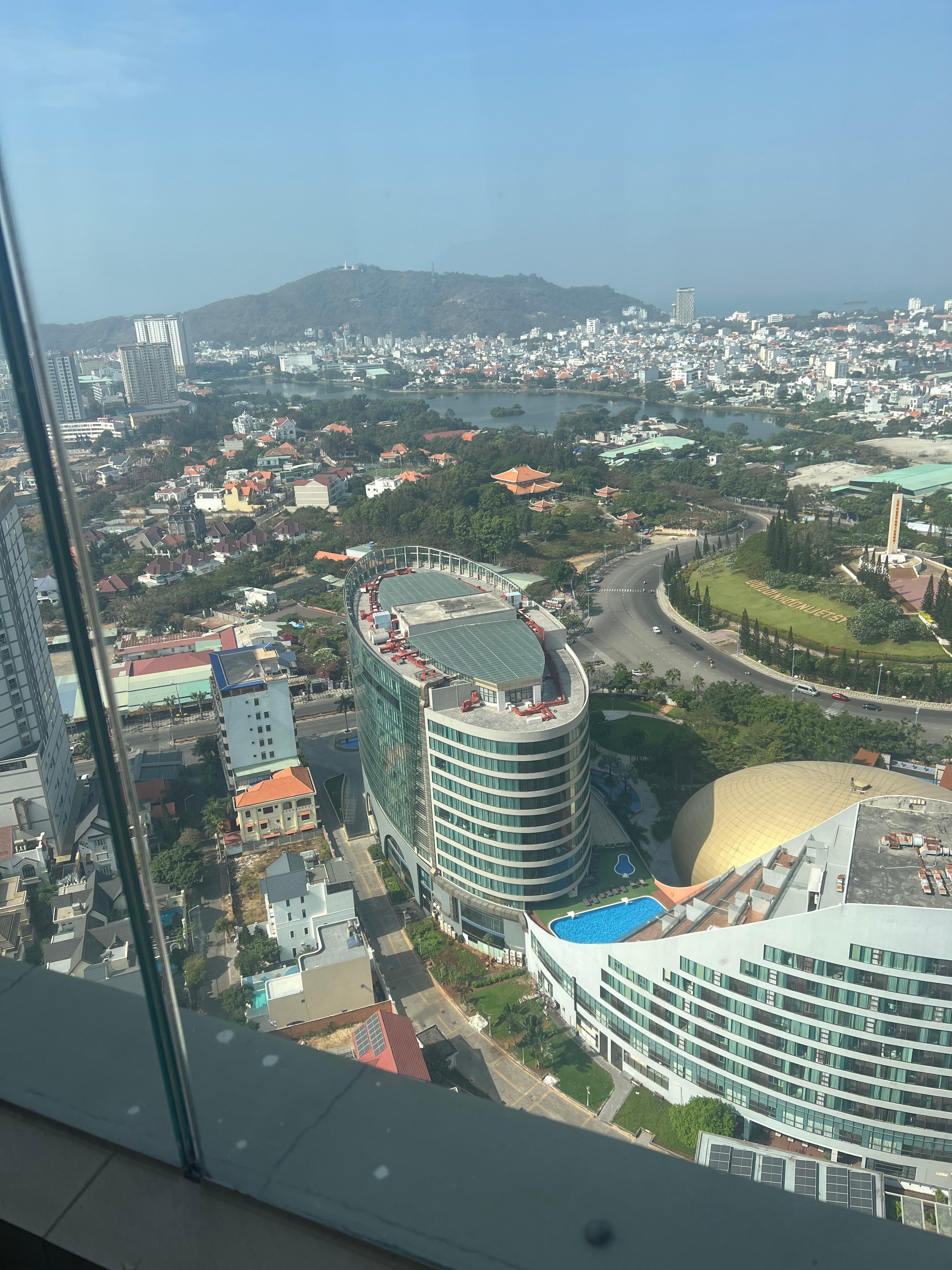 Utsikt fra leiligheten 