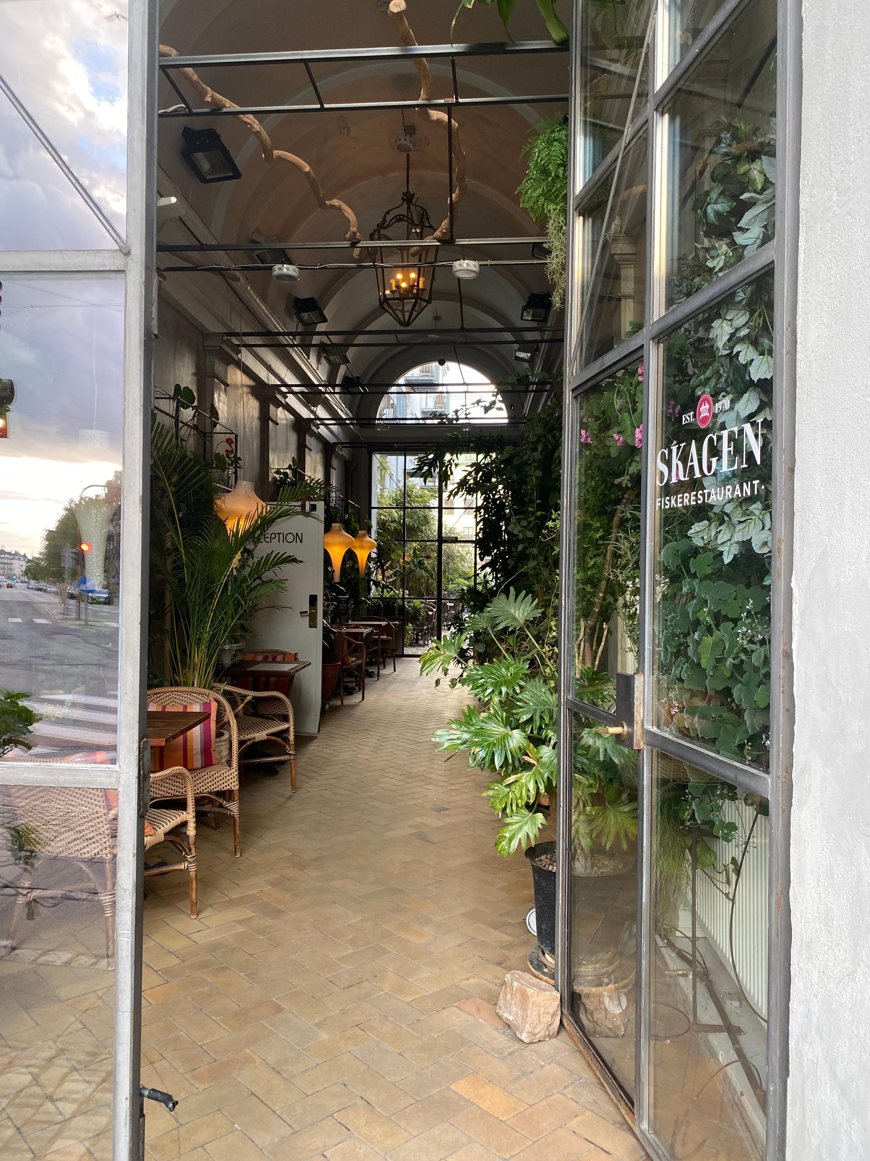 Beautiful courtyard 