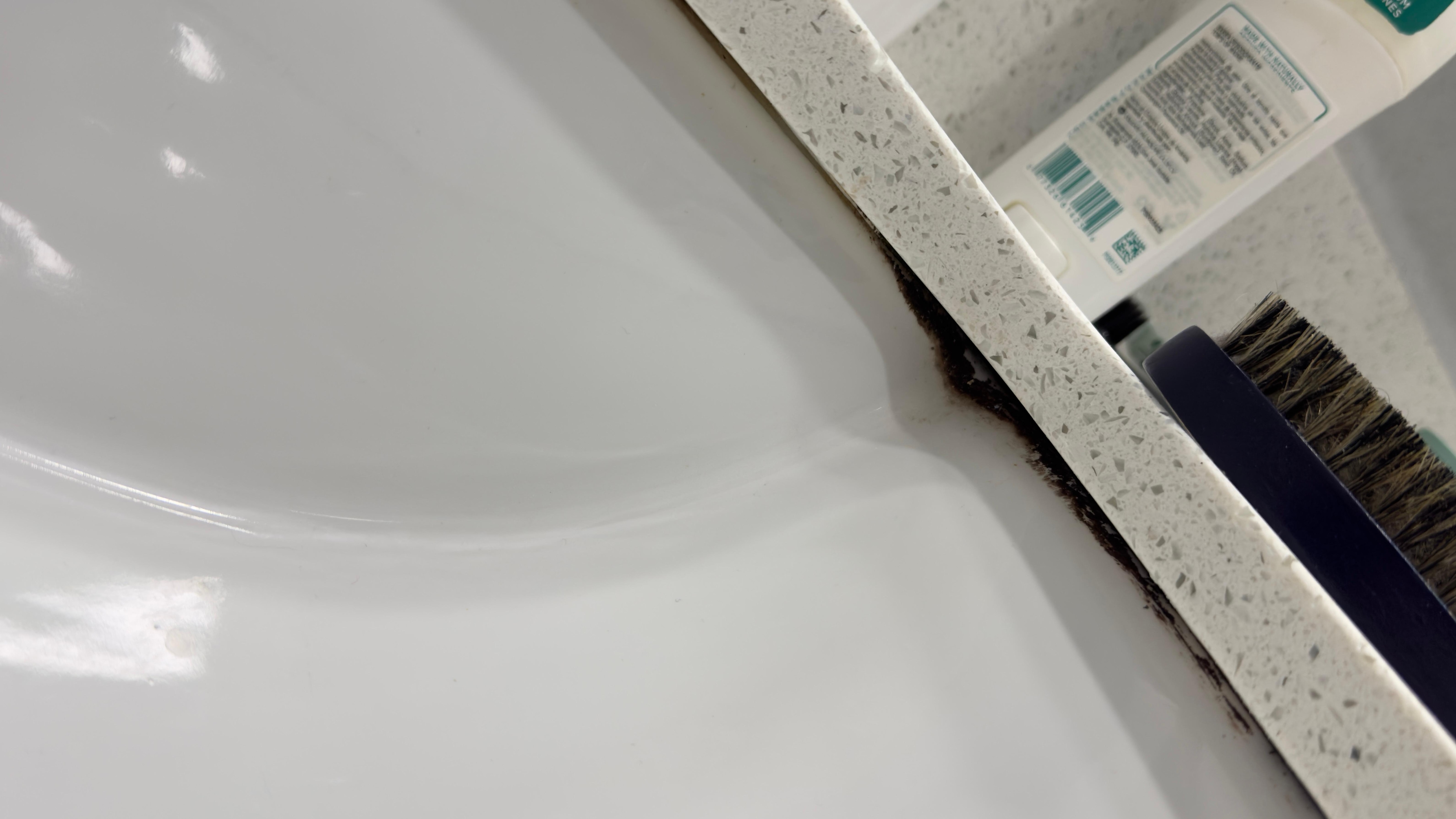 Moho en el lavamanos