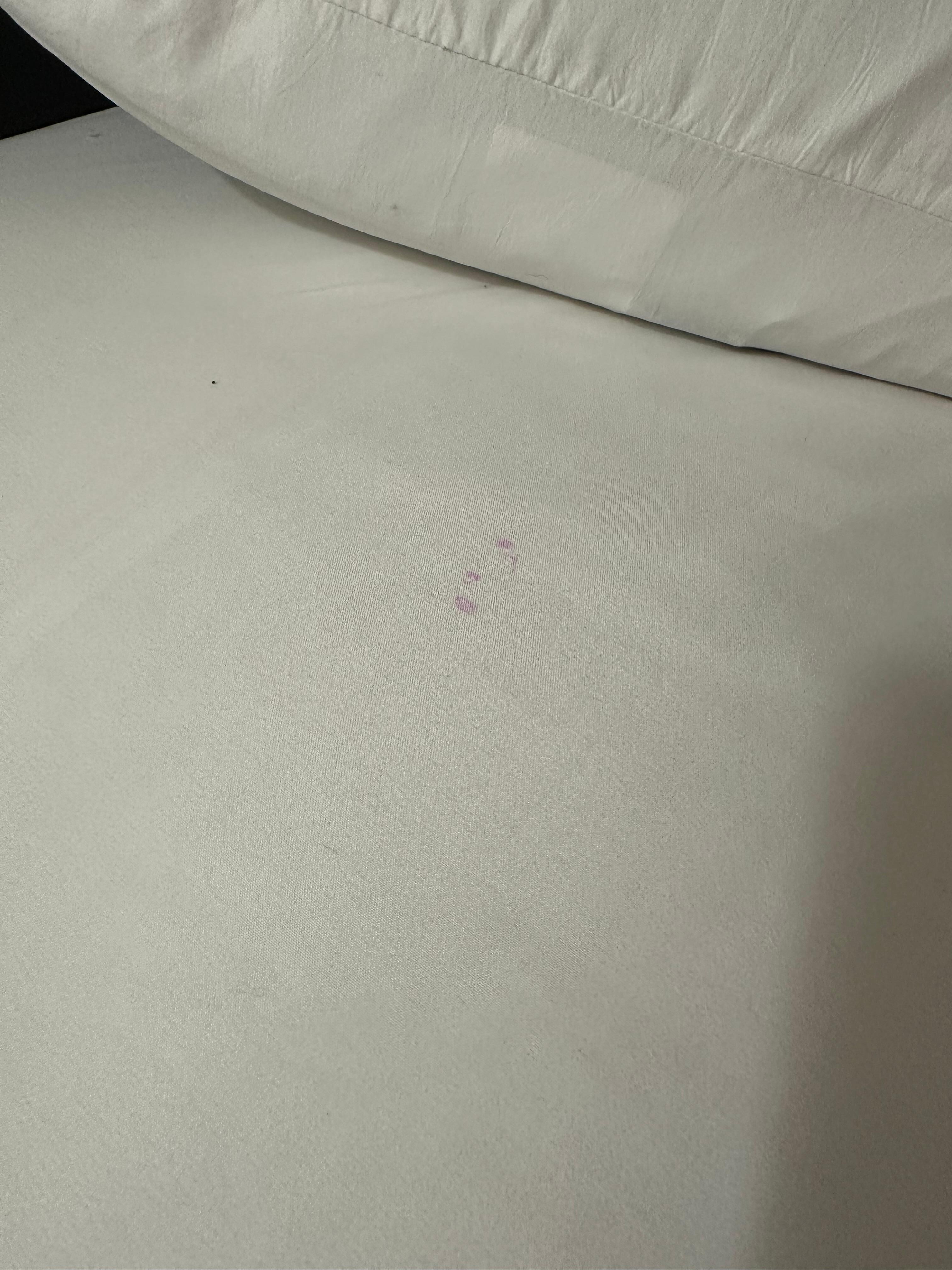 Bed stains