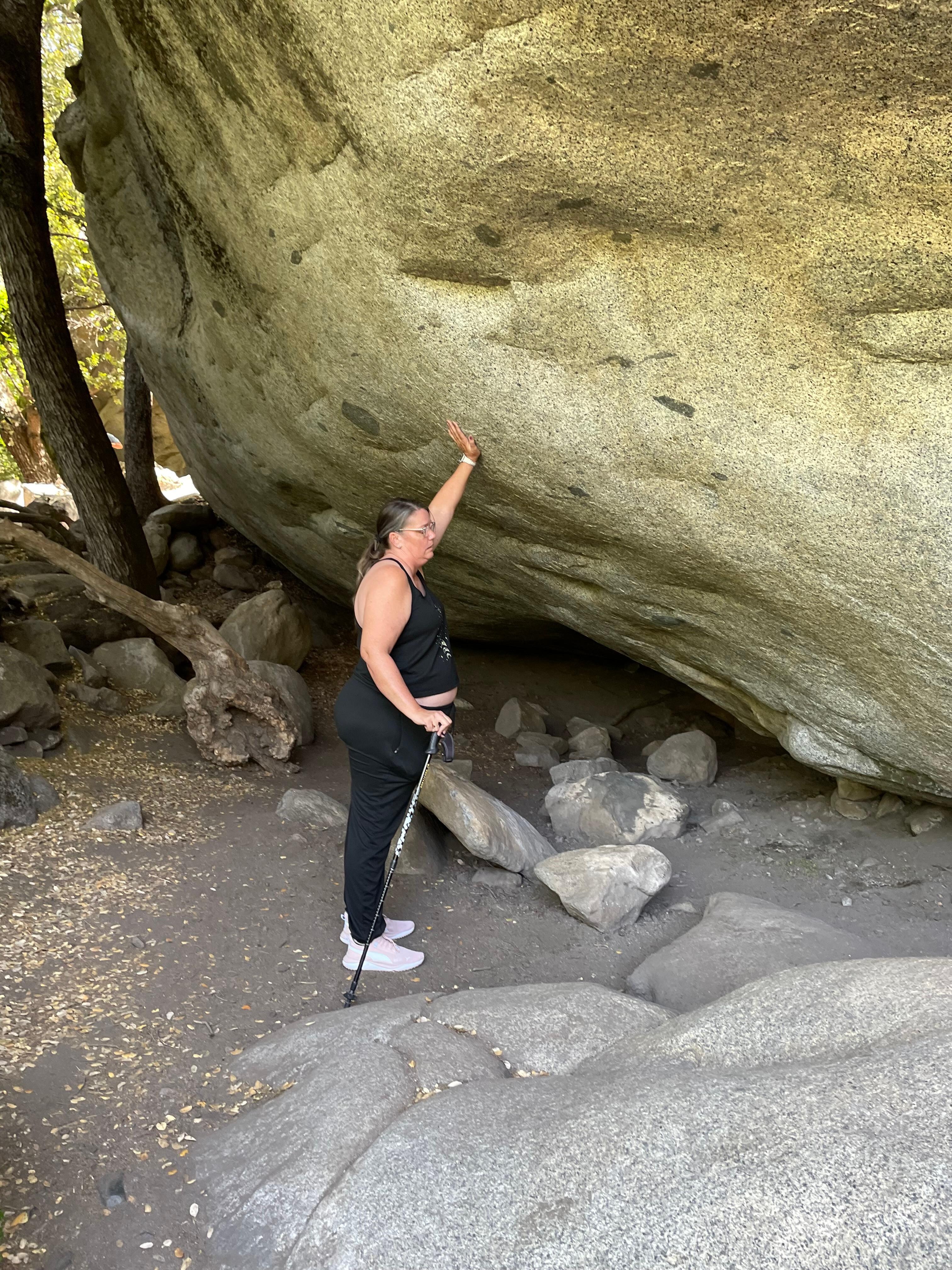 About an hour from  the Sequoia National Park 