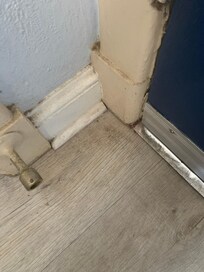 Corners filled with god knows what.