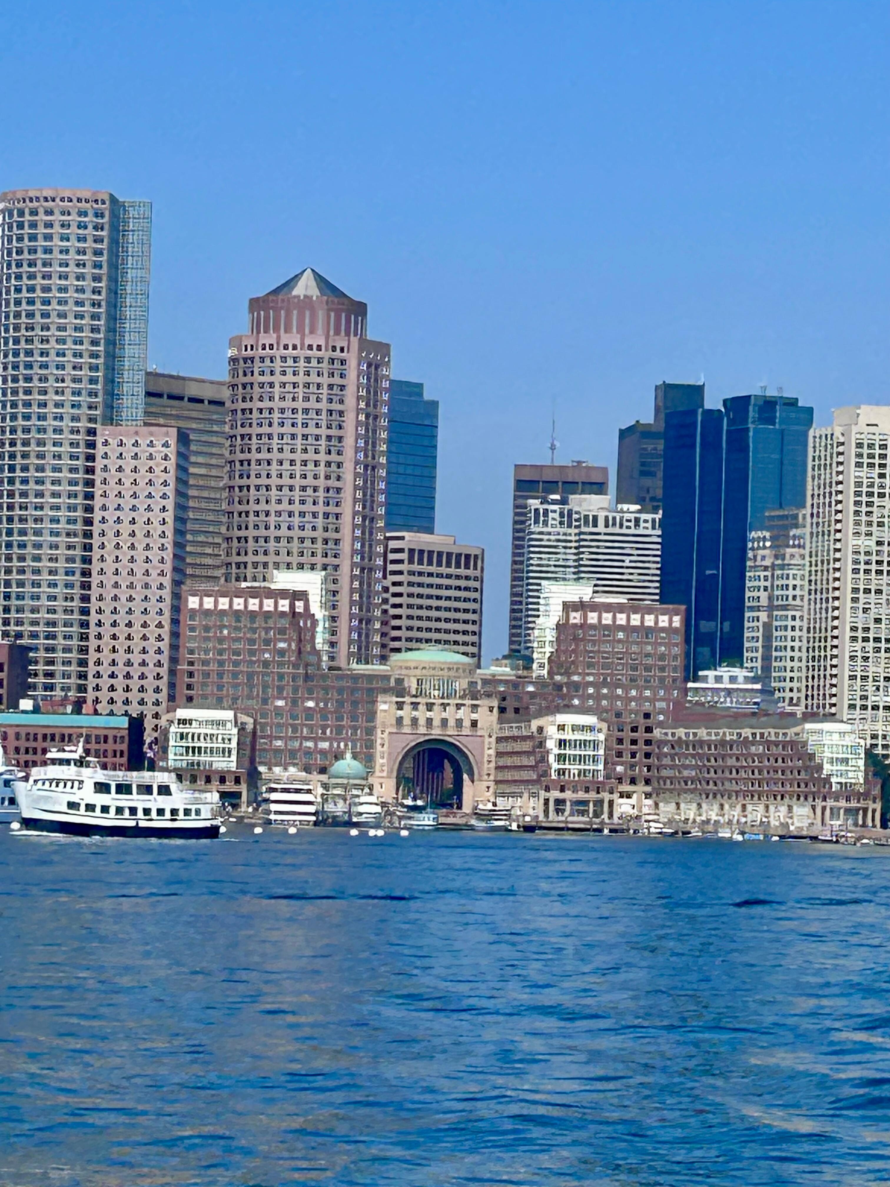 Beautiful Boston harbor