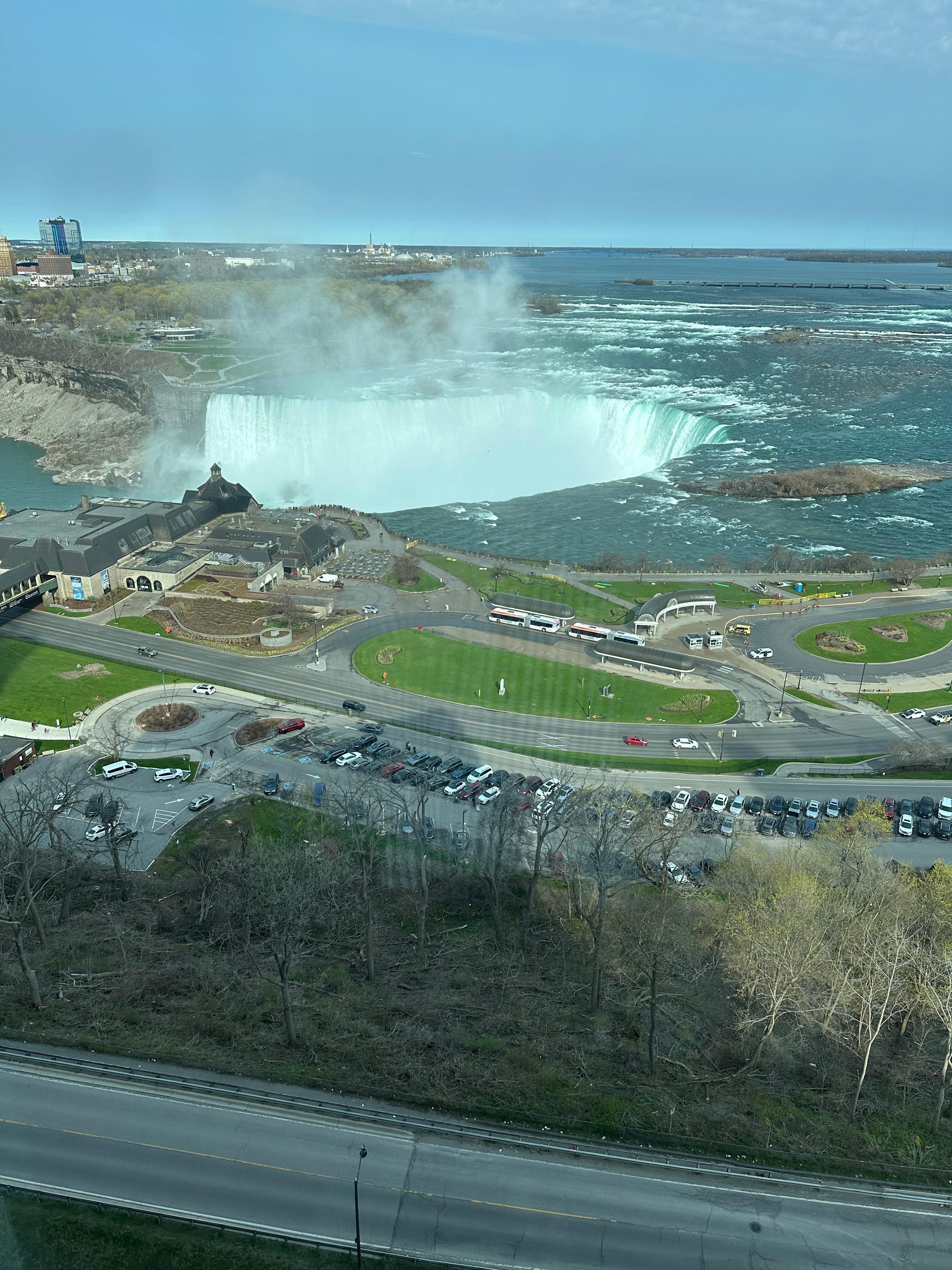 View from 20th floor a 2 queen deluxe room with a view!