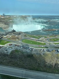 View from 20th floor a 2 queen deluxe room with a view!