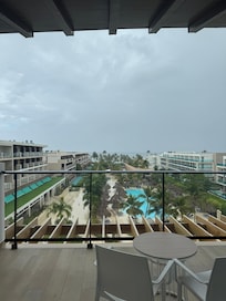 Room view (junior suite pool view)