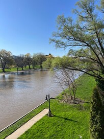 Riverfront view in April 2026