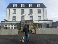 Before our hike up the hills