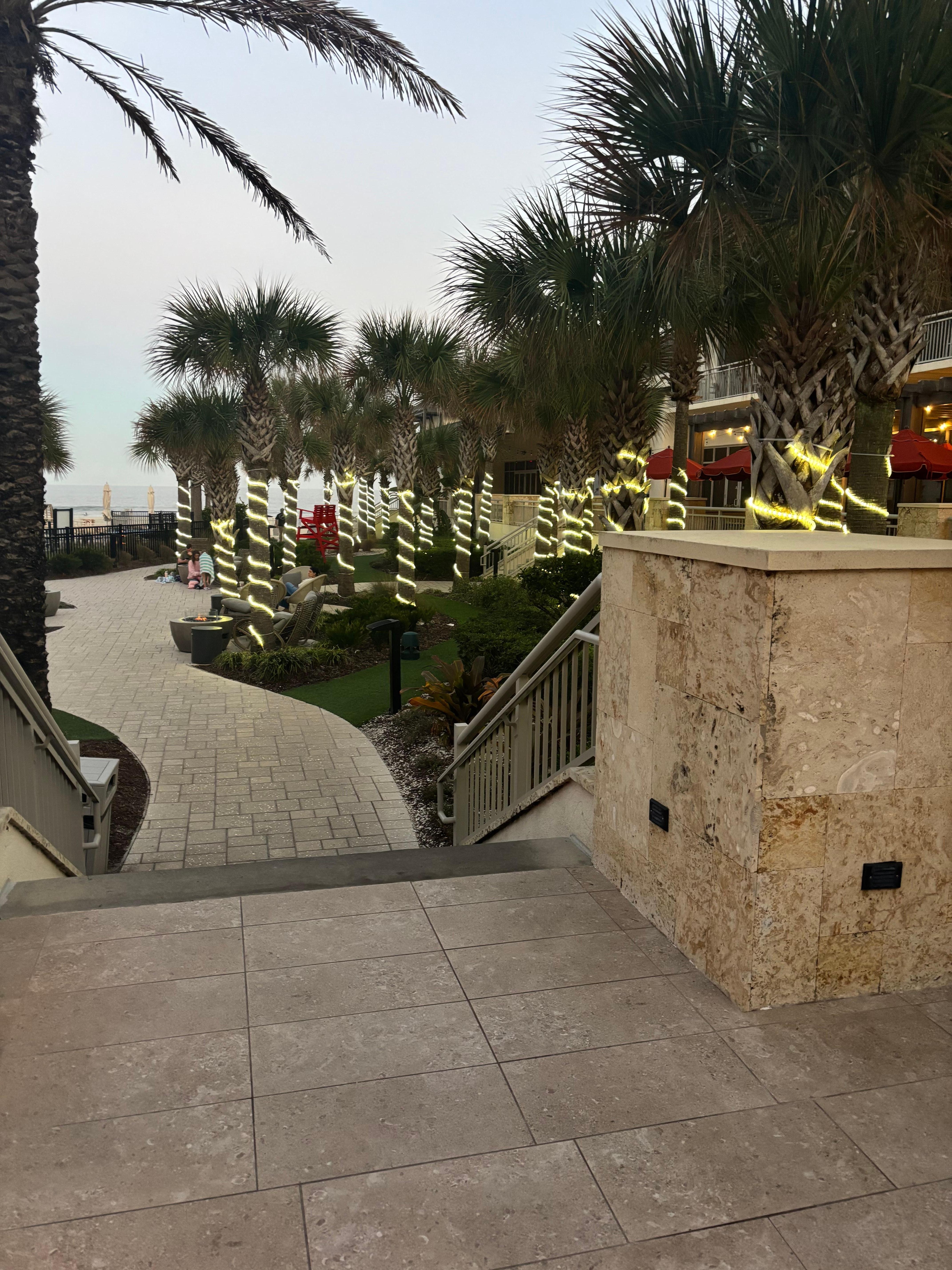 Walk way to the beach