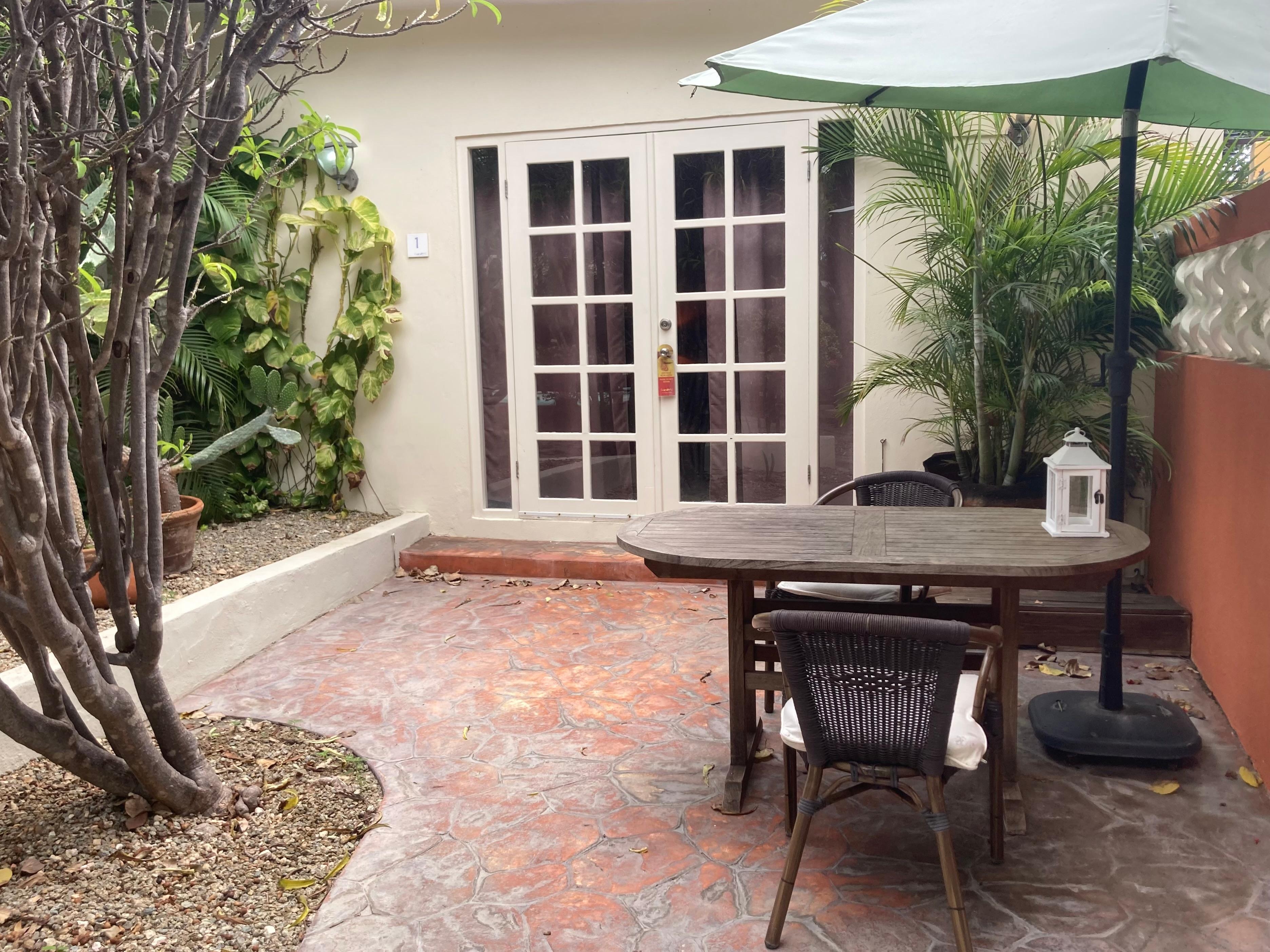 Patio outside our room