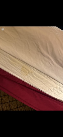 Stained bedding 🤮🤢