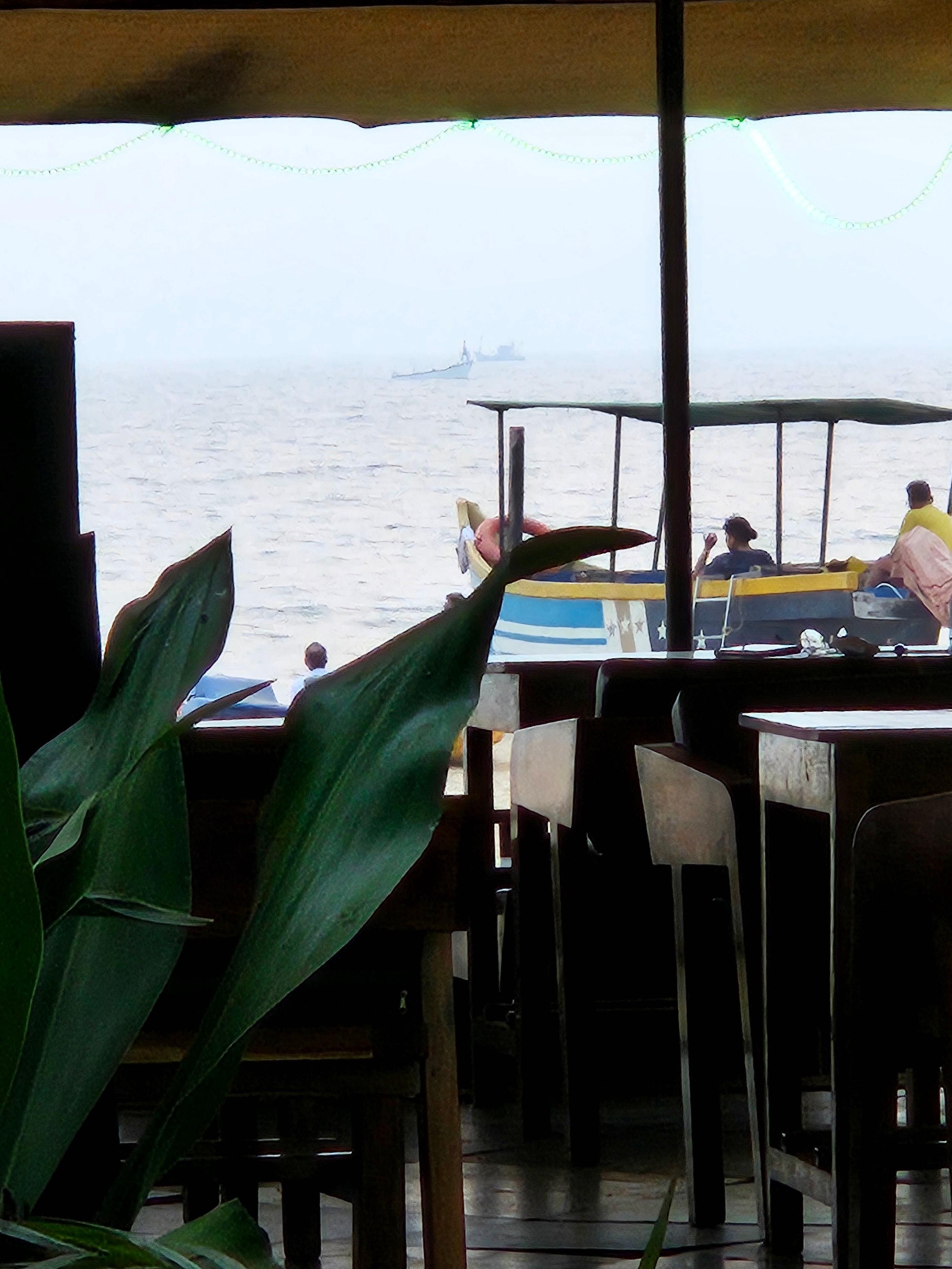 Utsikt fra egen balkong. 