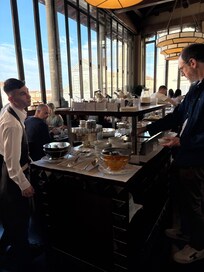 Foto do café da manhã. Maravilhoso