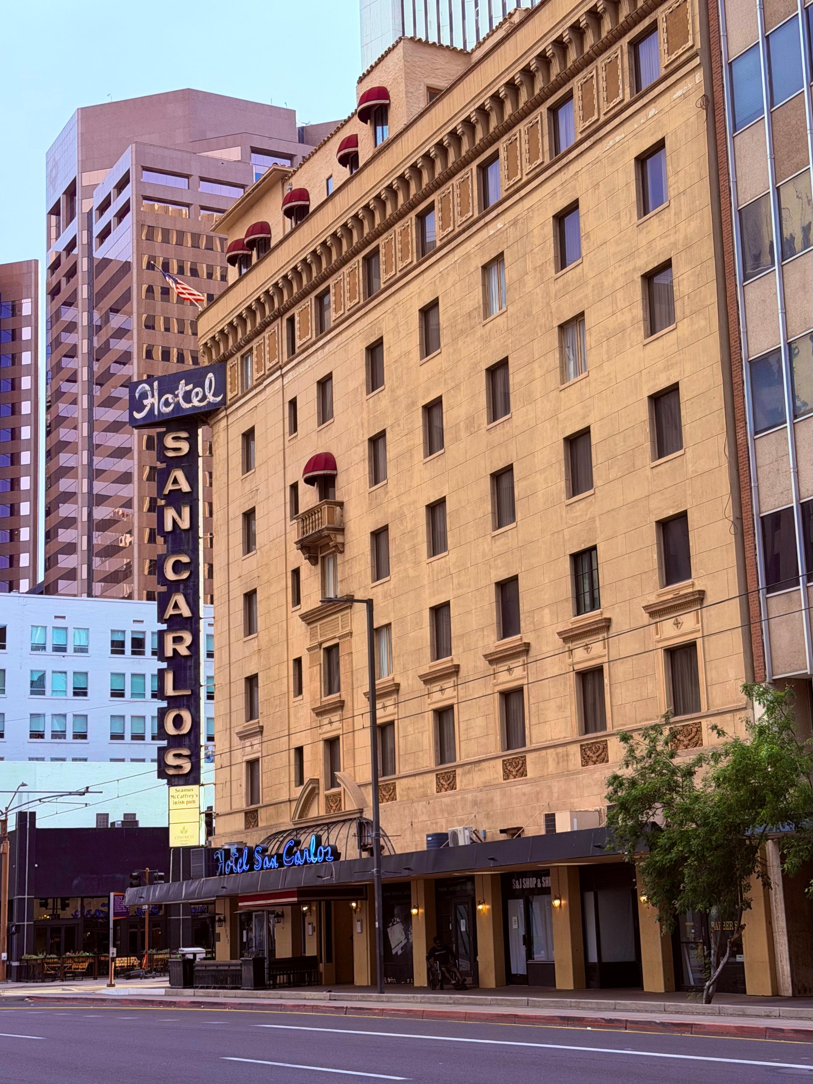 Park around the corner at the entrance behind the cones and beside the “No Parking” signs to unload and load the car. Lots of one way streets to maneuver. Adventurous!