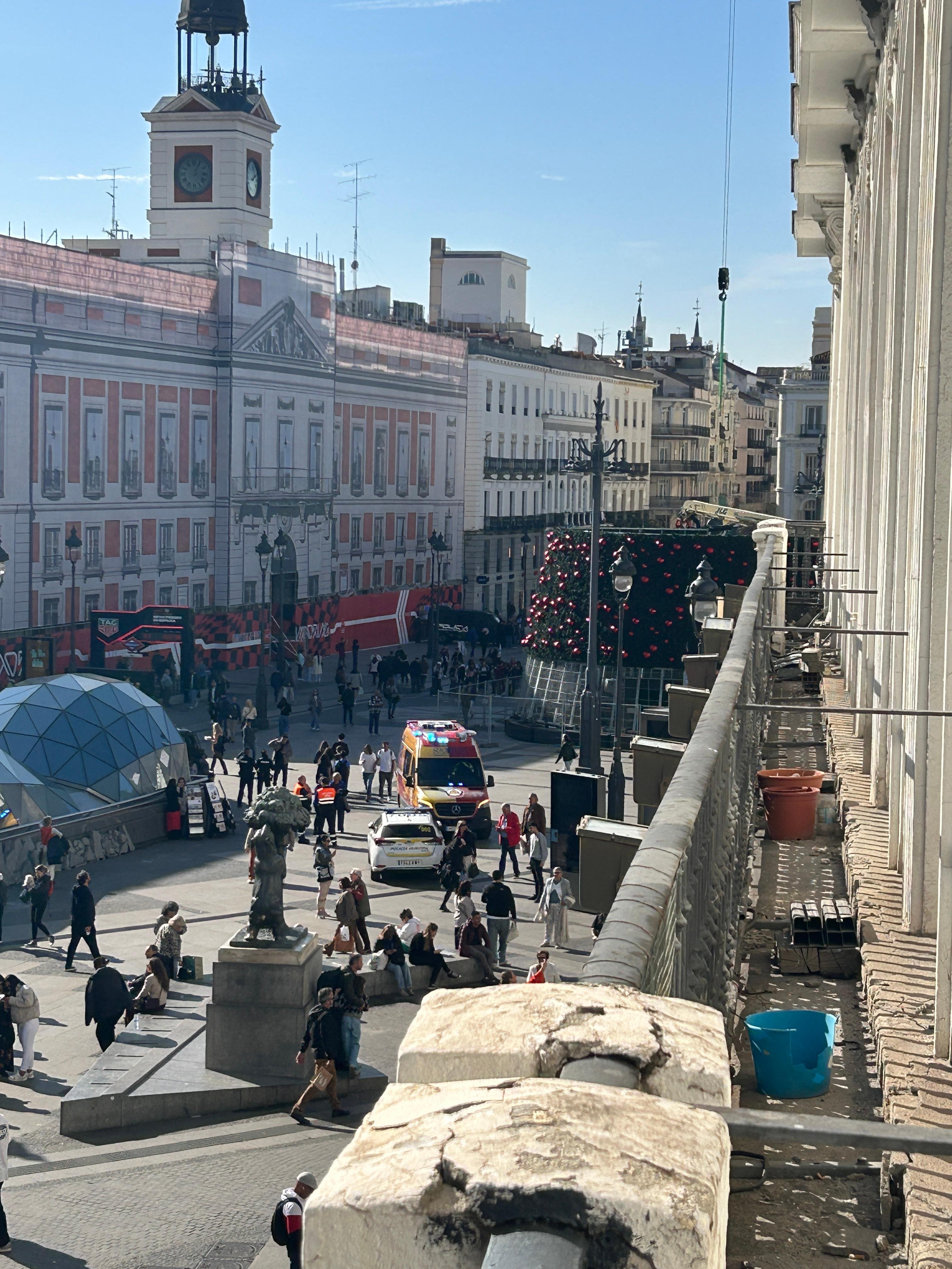 Our view.  Great location. 