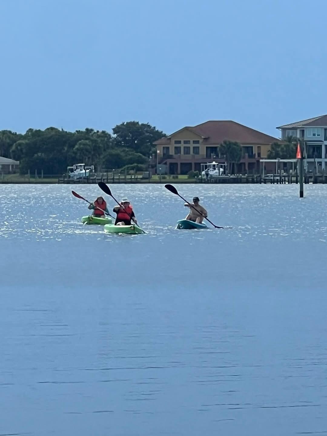 The free kayaks were awesome!!!!