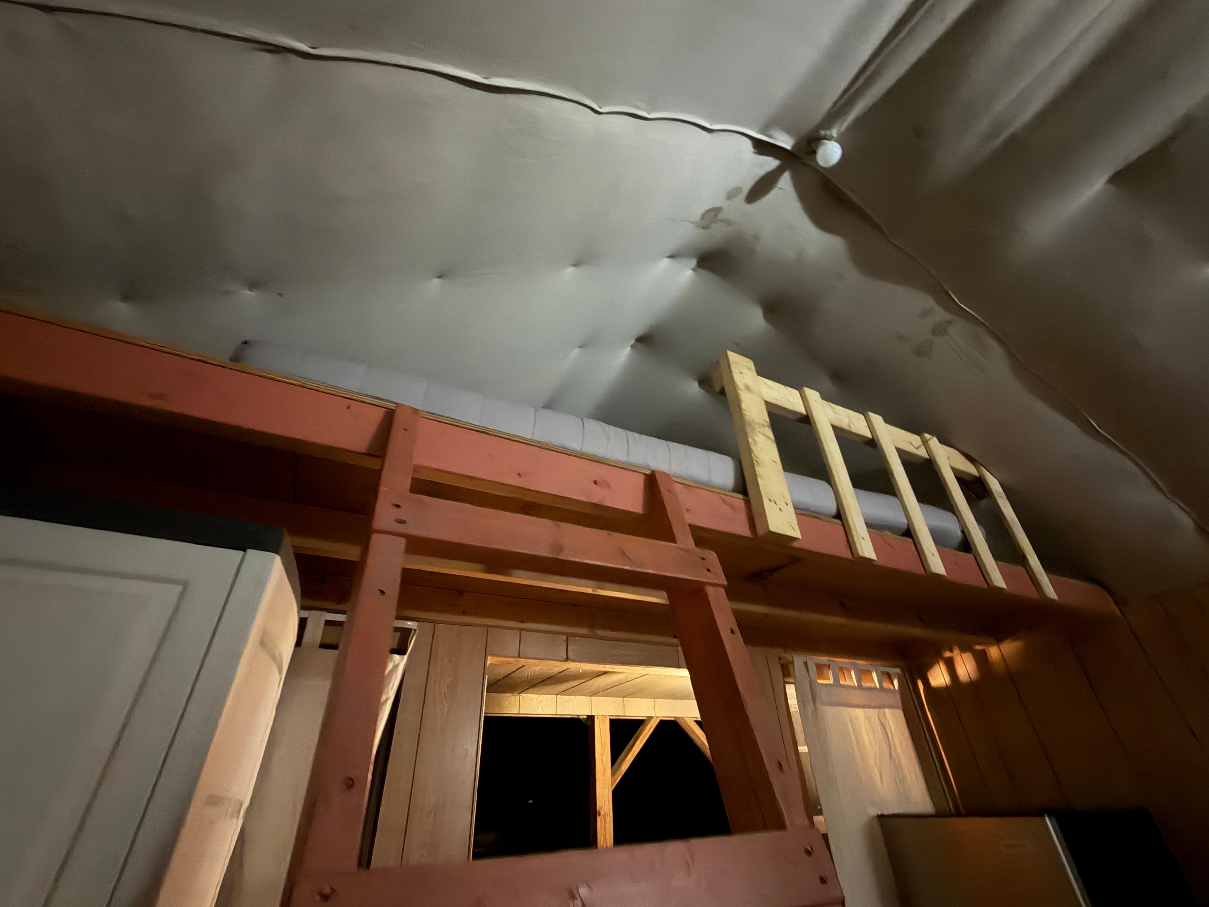 Loft beds are almost impossible to get into