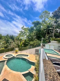 Piscina, sauna e hidro! Tudo maravilhoso!!!