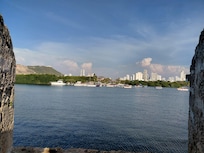 Vista do hotel