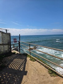 Fence on left is the property