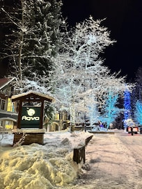 聖誕節酒店外邊也很漂亮