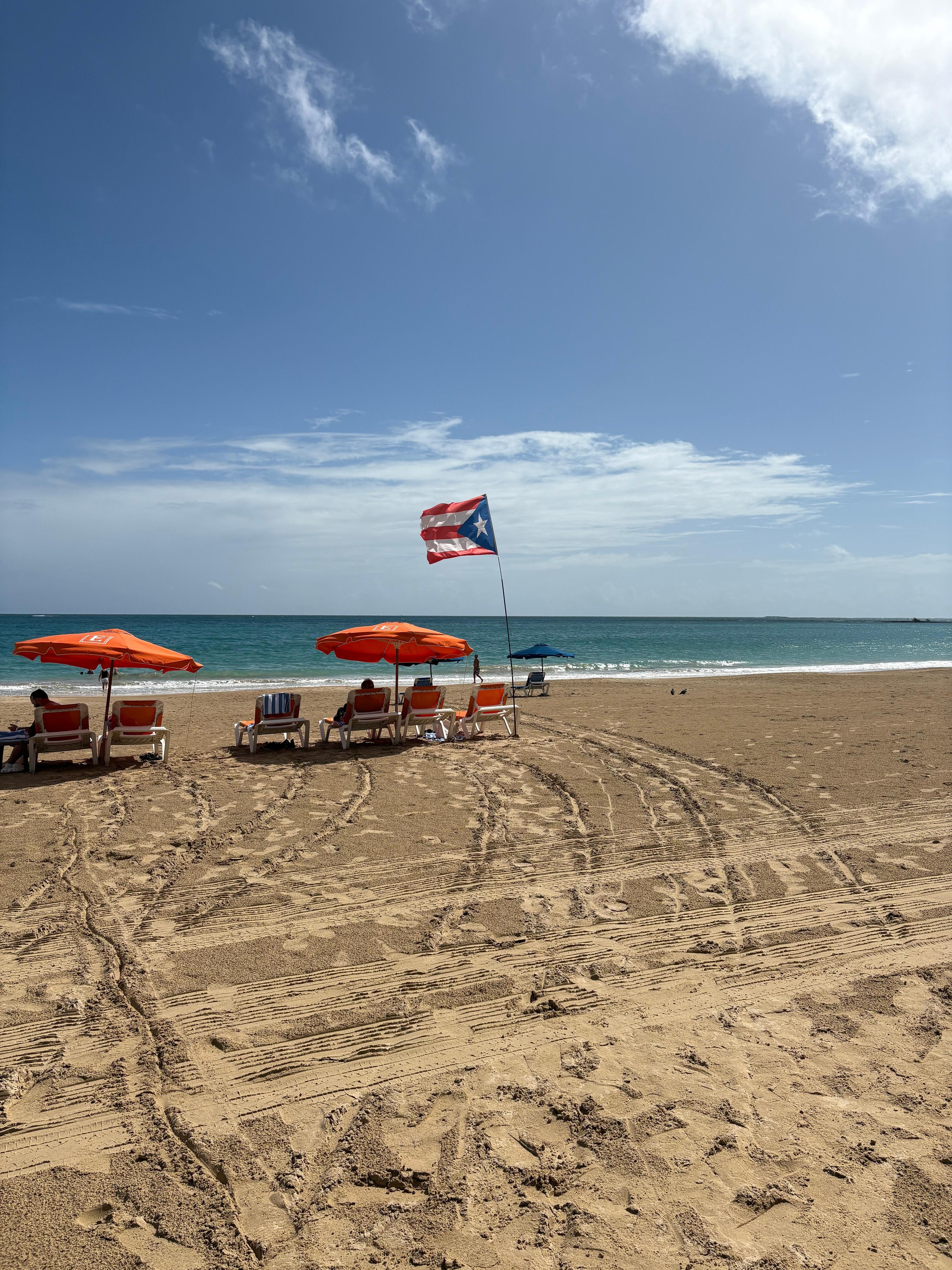 Isla Verde Beach area for Embassy Suites guests. 