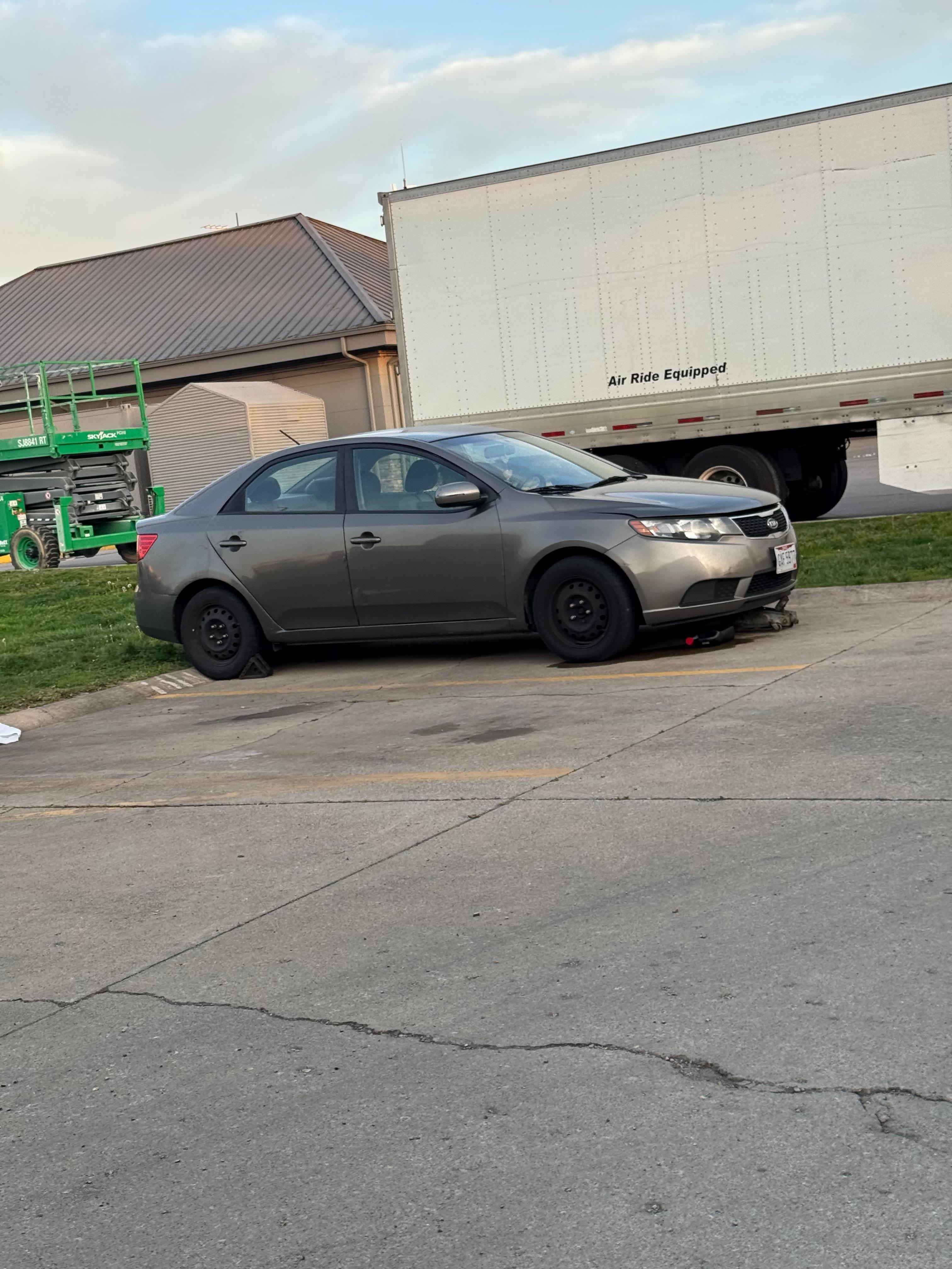 Broken down vehicle 2